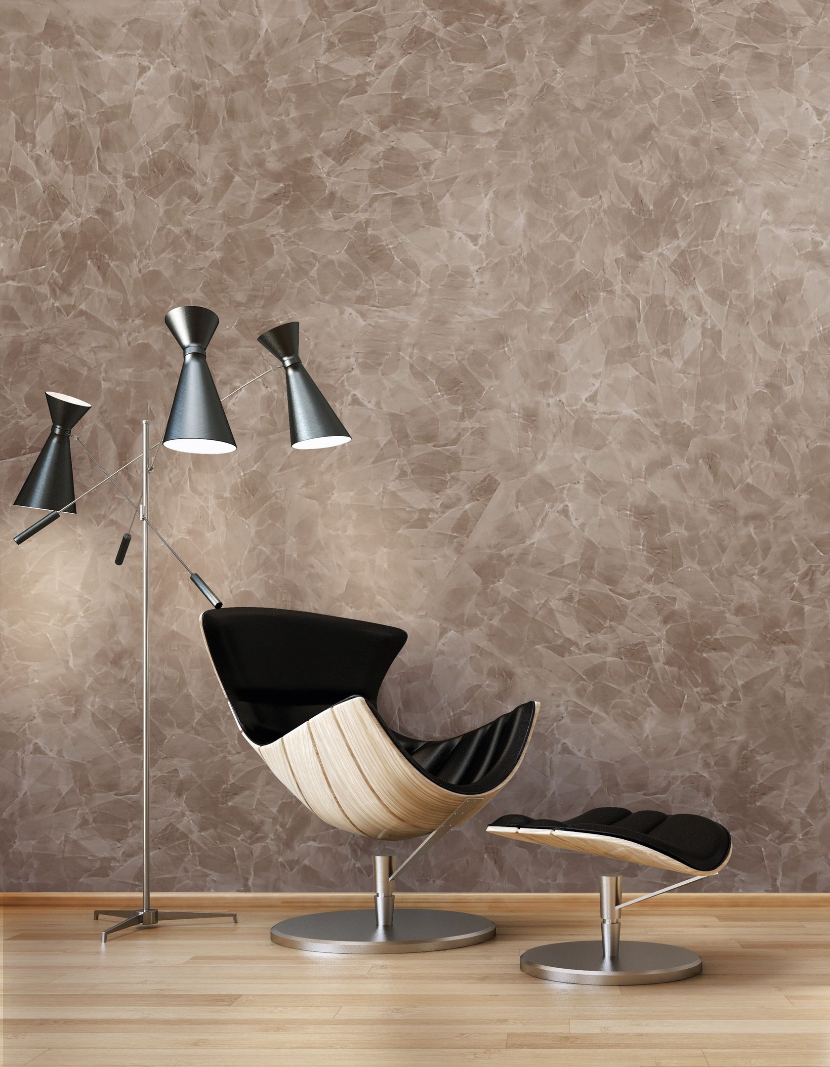 Pittura decorativa a stucco veneziano e grassello di calce ROCOCÒ ...