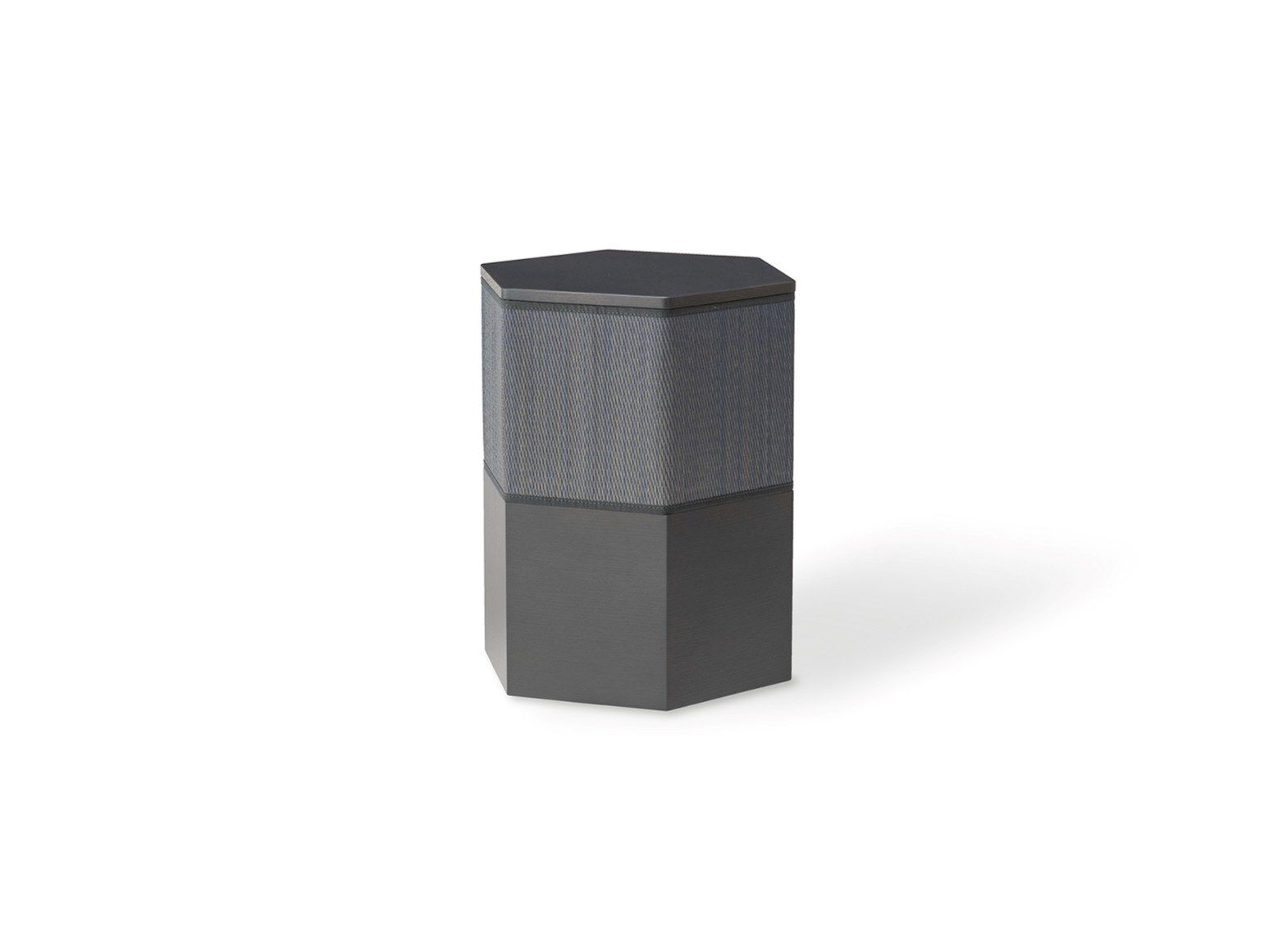 ROKKA Hexagonal igusa and wood coffee table By Look into Nature ...