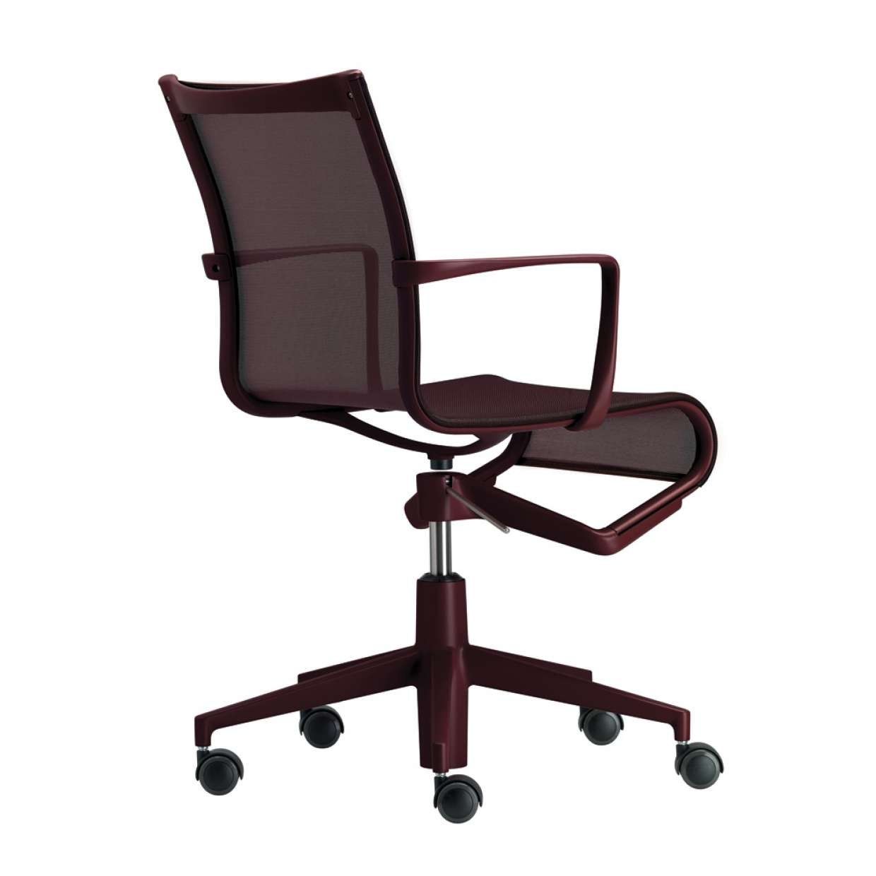 Sedia ufficio ad altezza regolabile girevole con braccioli ROLLINGFRAME COLORS - 434_C By Alias ...