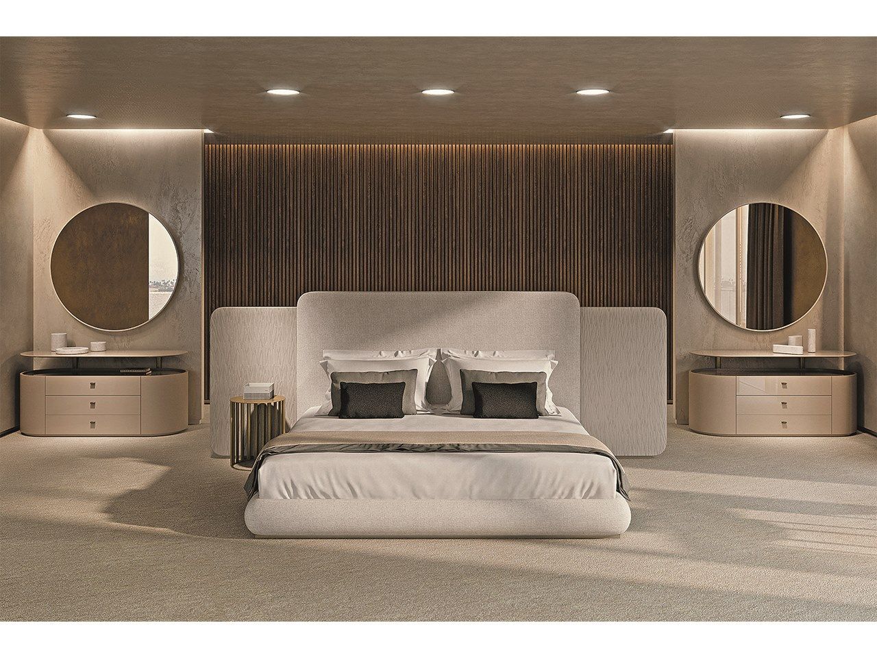 ROMA | Bed By Turri design Monica Armani