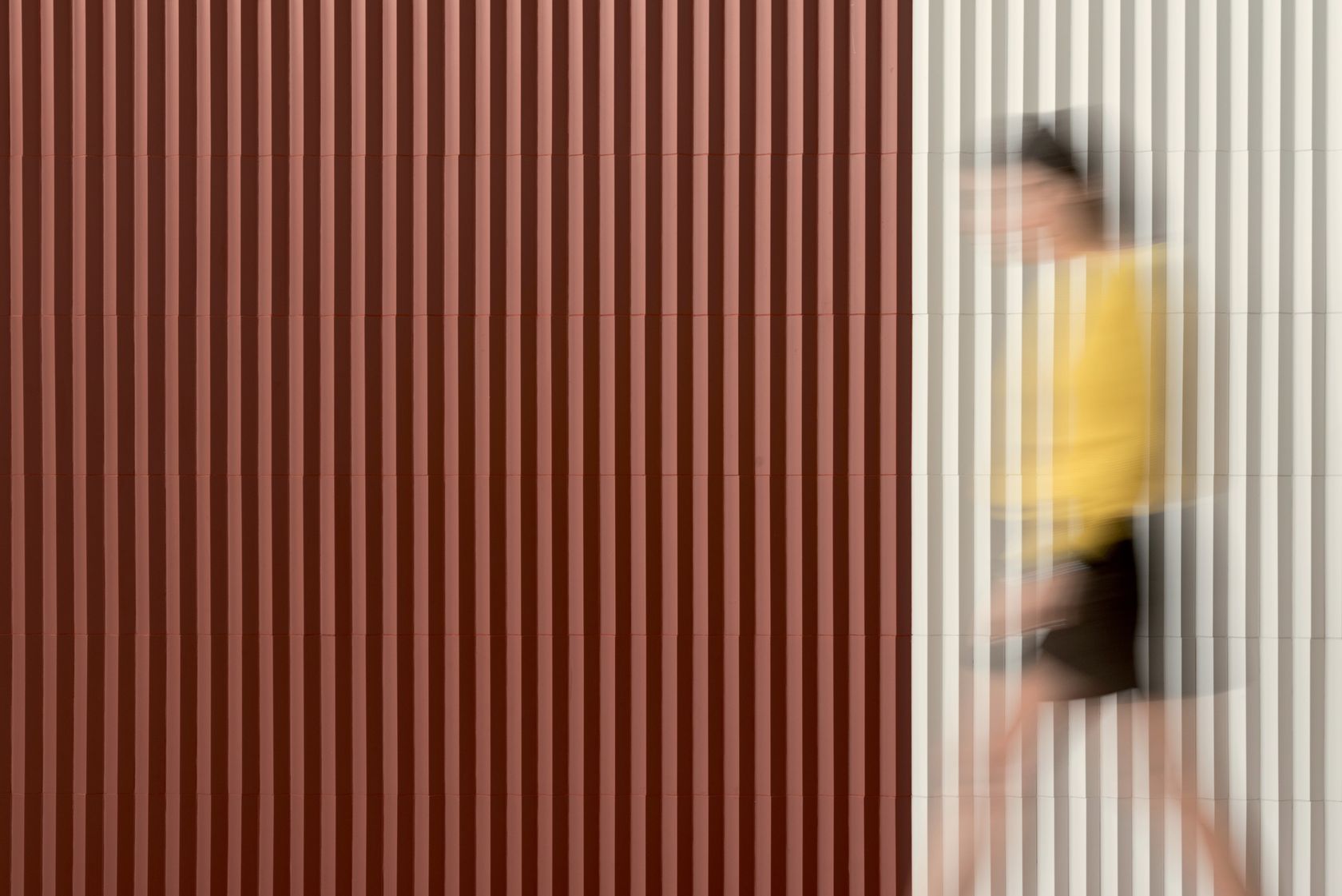 ROMBINI TRIANGLE RED Porcelain stoneware 3D Wall Cladding By Mutina ...