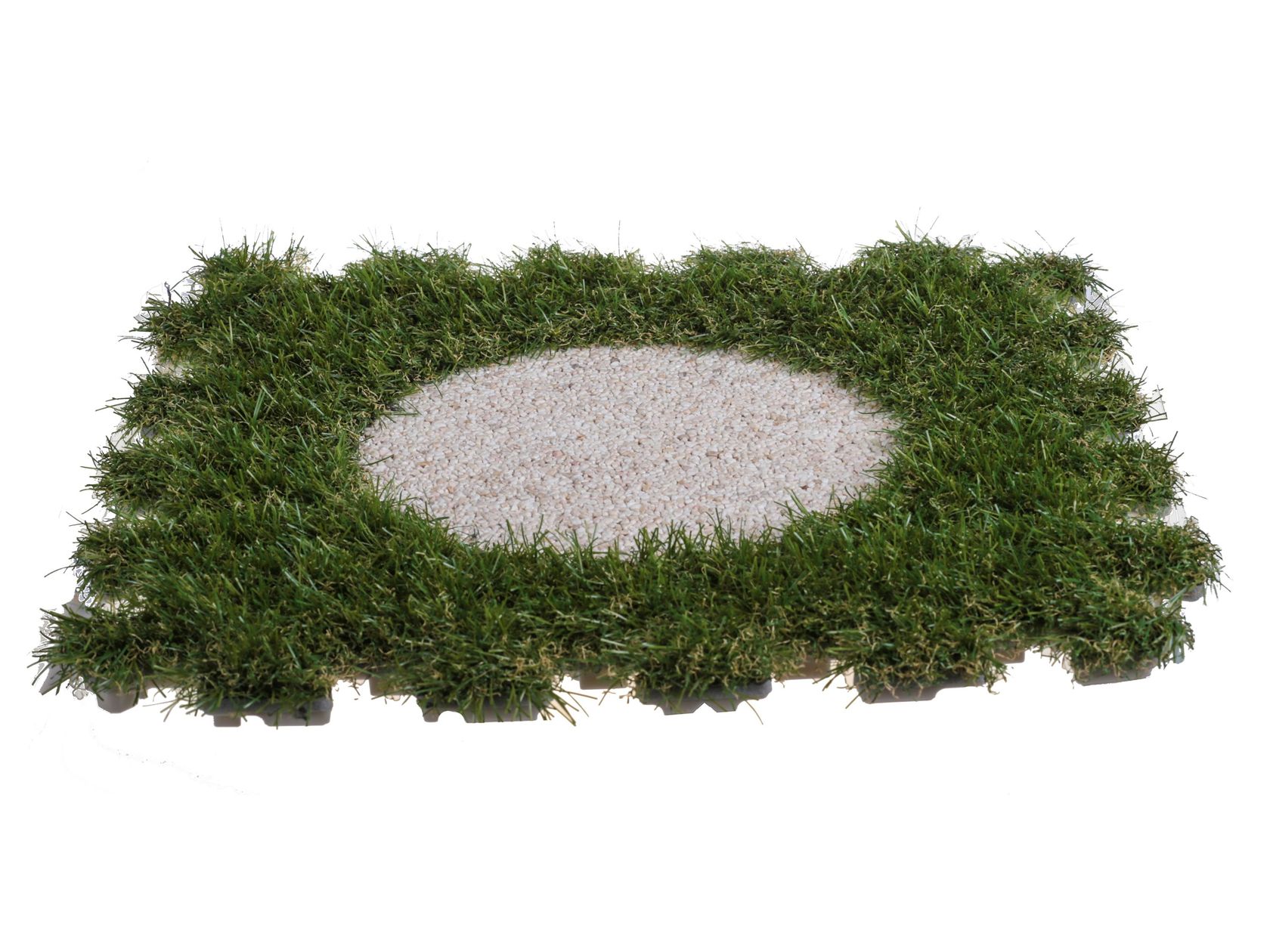 ROOFINGREEN LEAF Synthetic grass outdoor floor tiles By Roofingreen