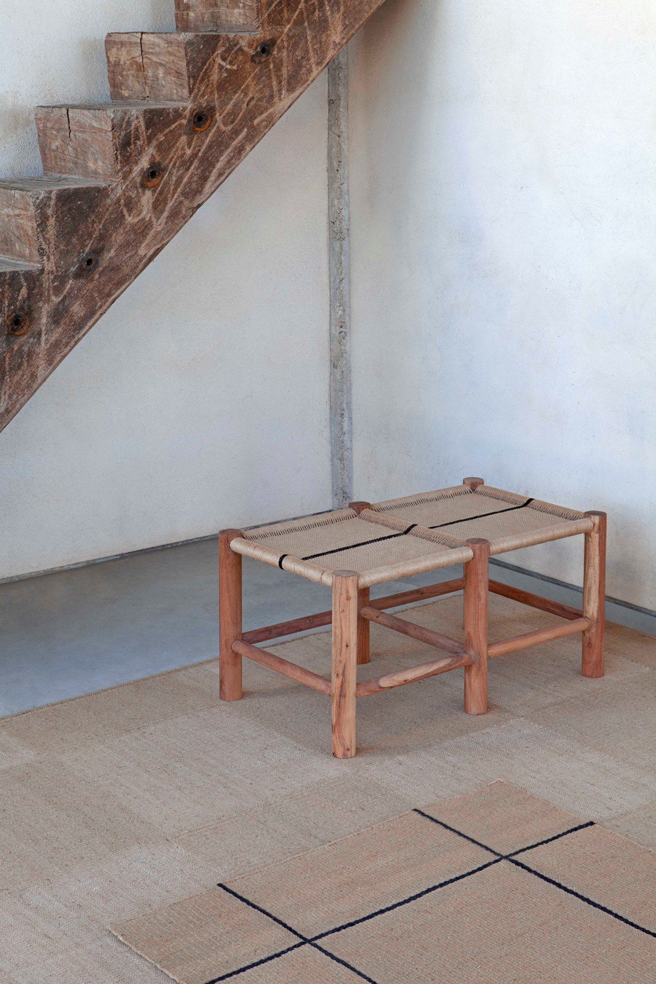 ROOTS DOUBLE STOOL 01 By GAN diseño Studio Inma Bermúdez