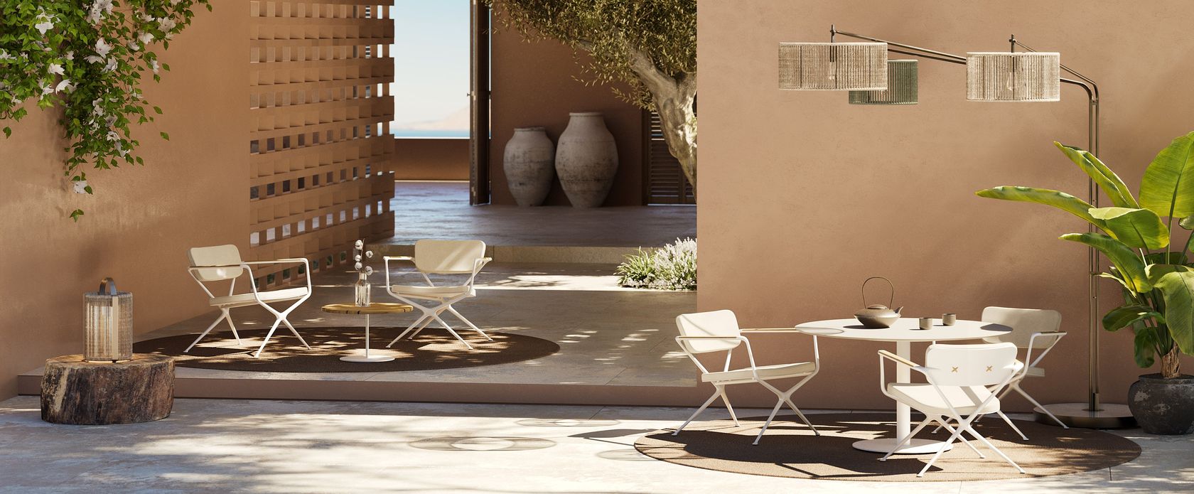 ROPY | Floor lamp Solar powered floor lamp By Royal Botania