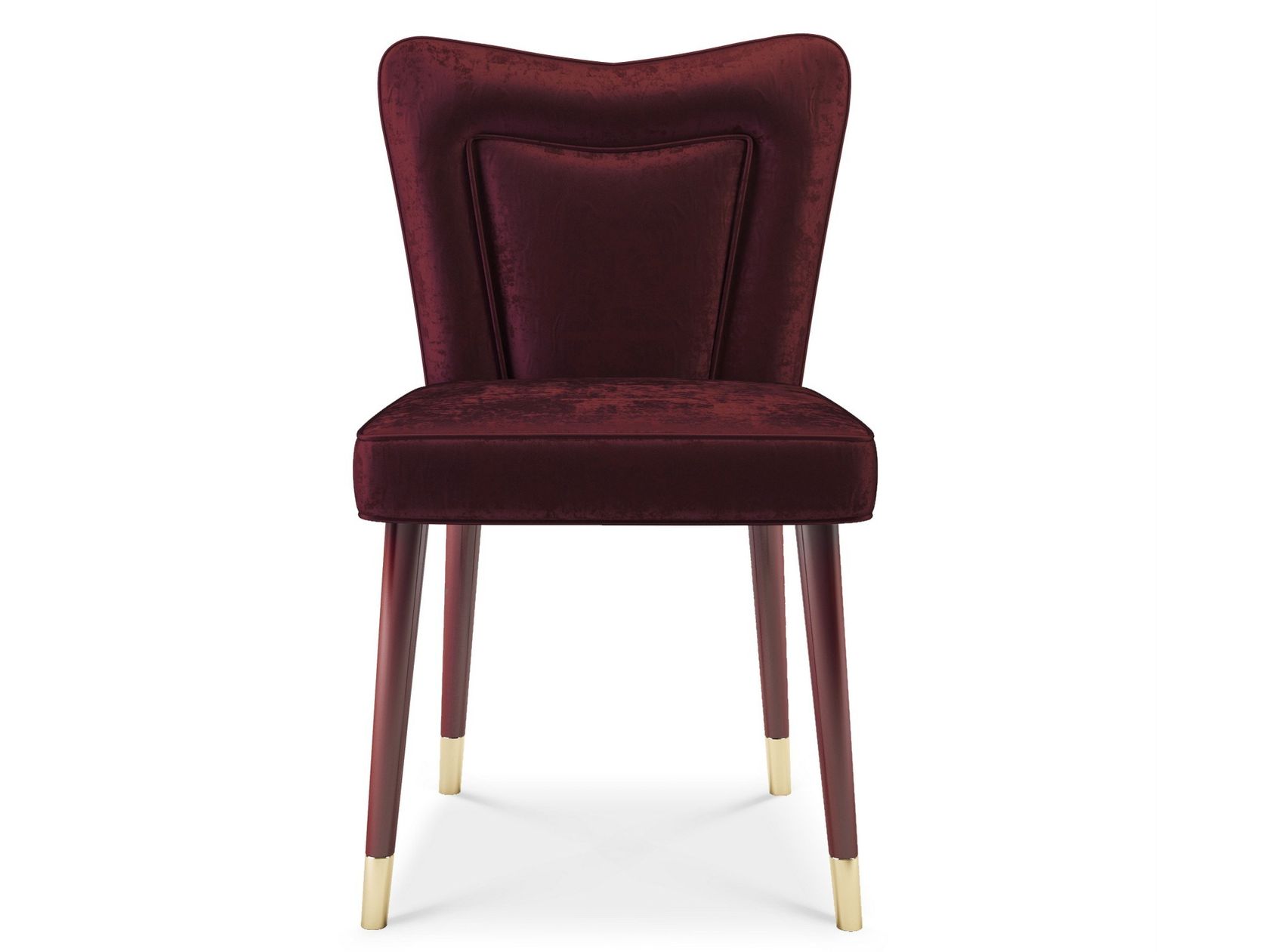 Upholstered velvet chair RUBY By Ottiu