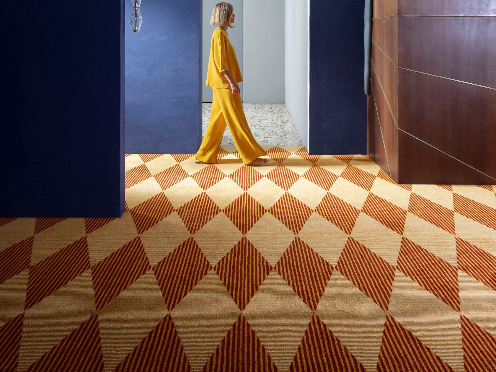 Carpets and textile flooring Radici designed by Tekla Evelina Severin