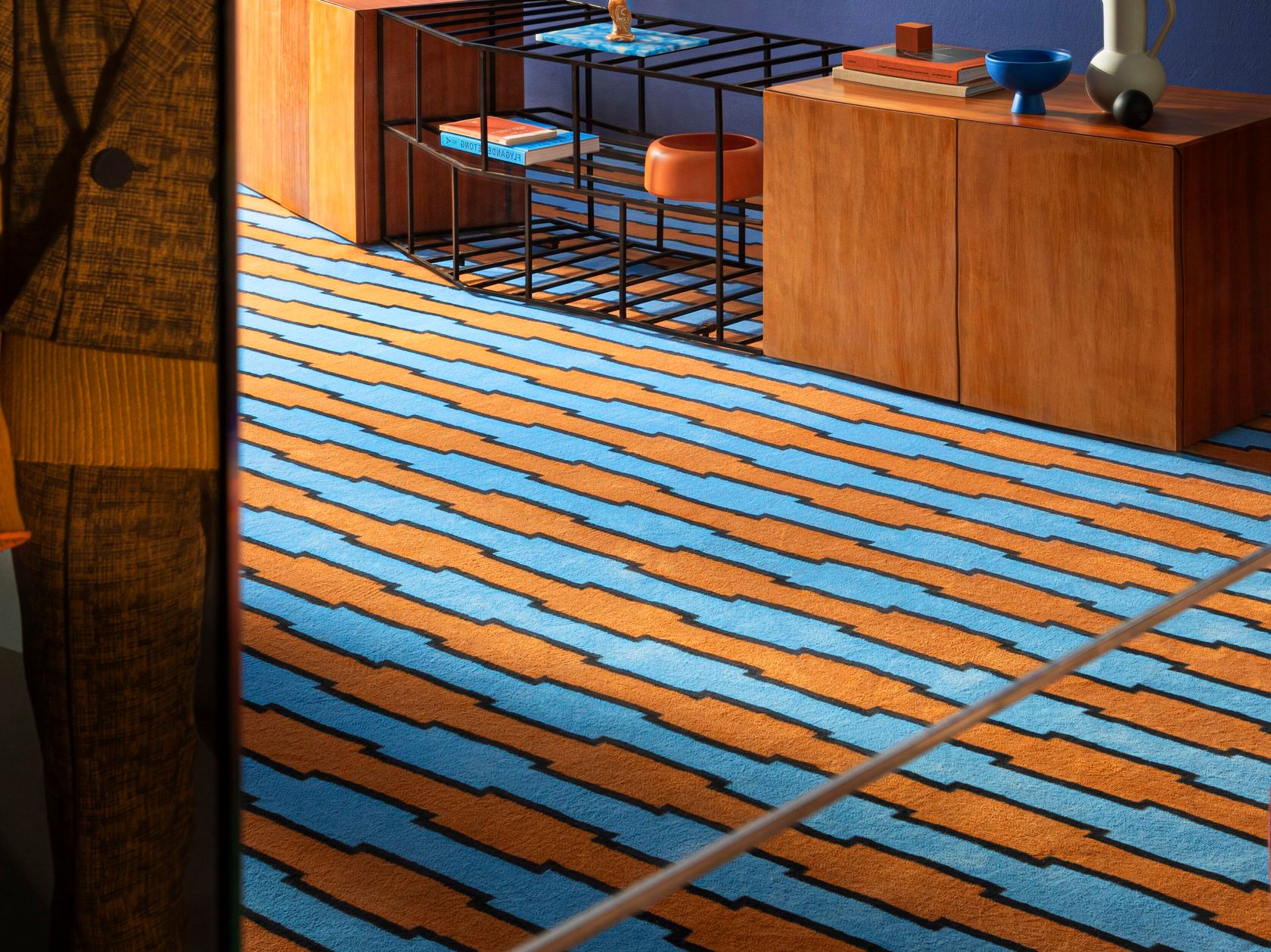 Carpets and textile flooring Radici designed by Tekla Evelina Severin