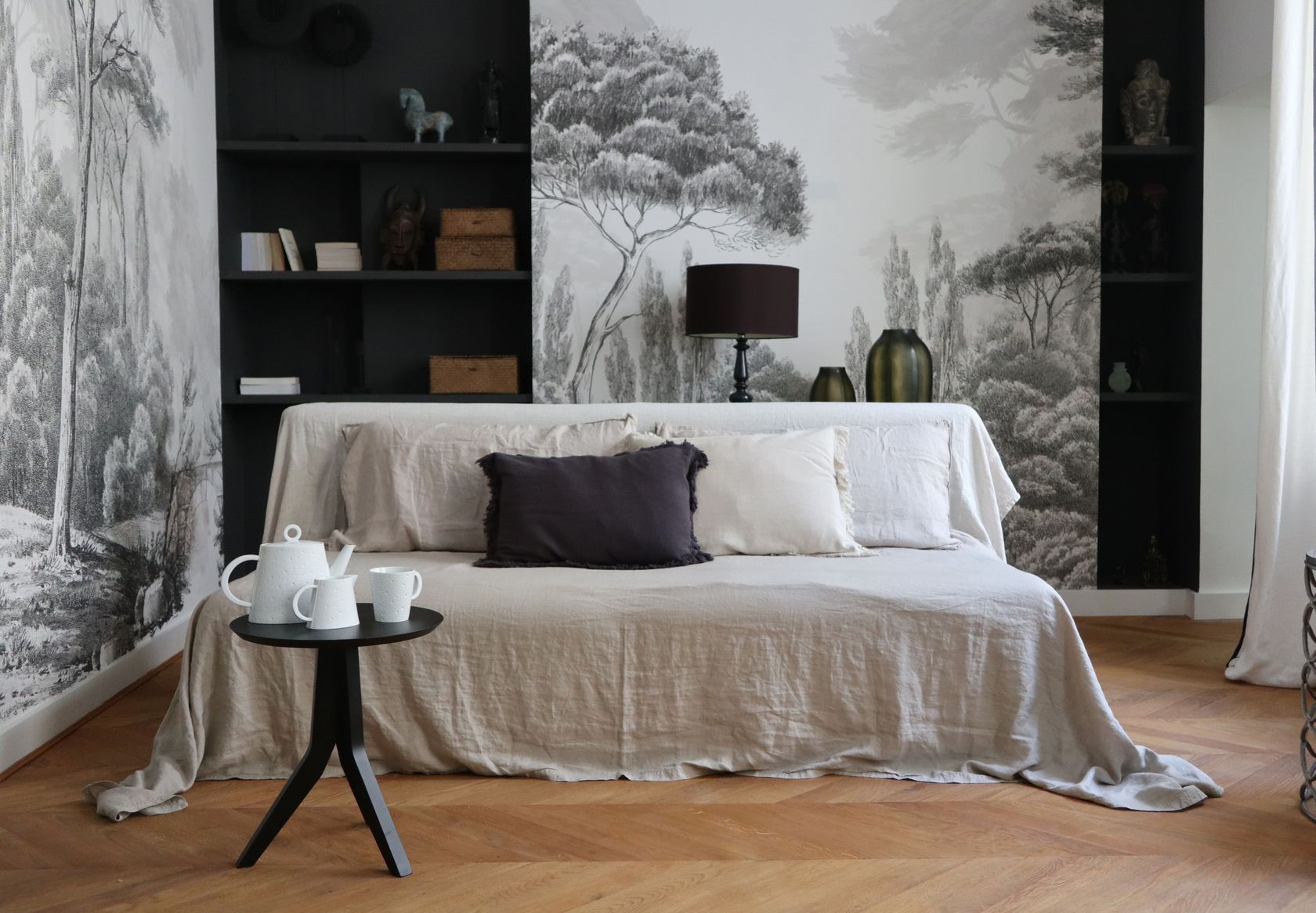 MISTRAL GRISAILLE Wallpaper By Ressource