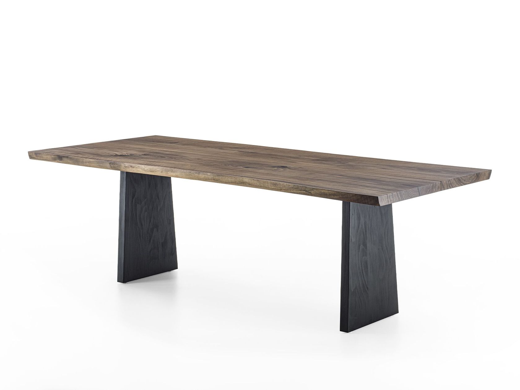 PYRAMID PLANK Rectangular solid wood table By Riva 1920