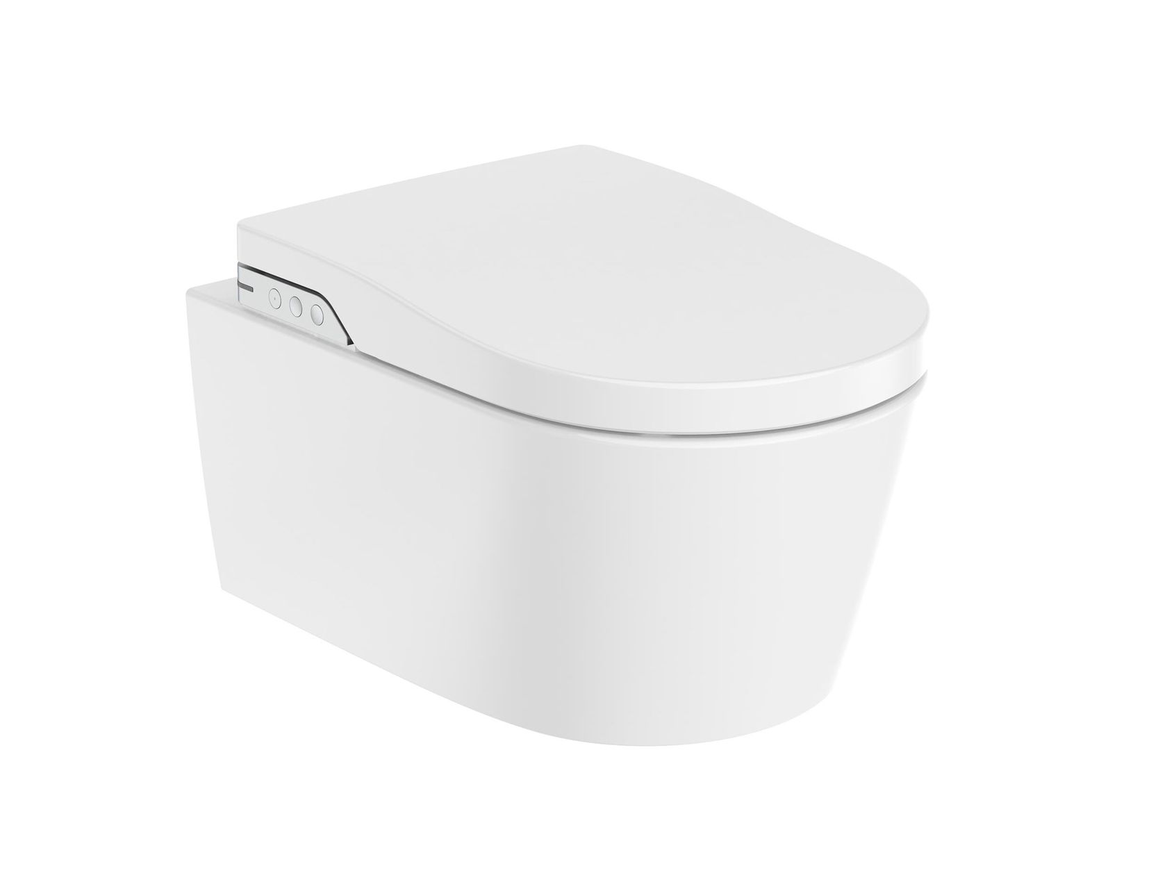 IN-WASH® INSPIRA A803094001 Rimless wall-hung ceramic toilet with bidet ...