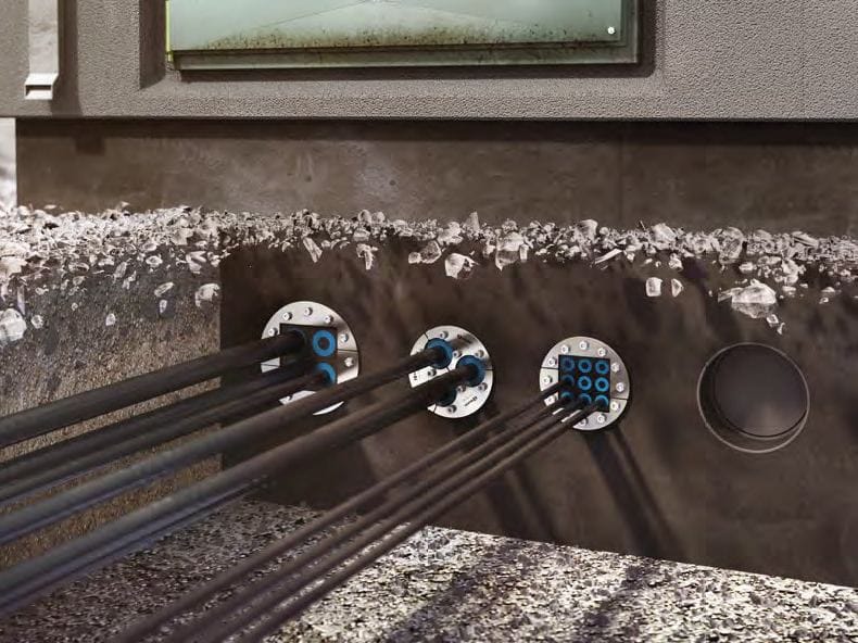 Cable entry seals for underground applications ROXTEC UG™ By Roxtec Italia