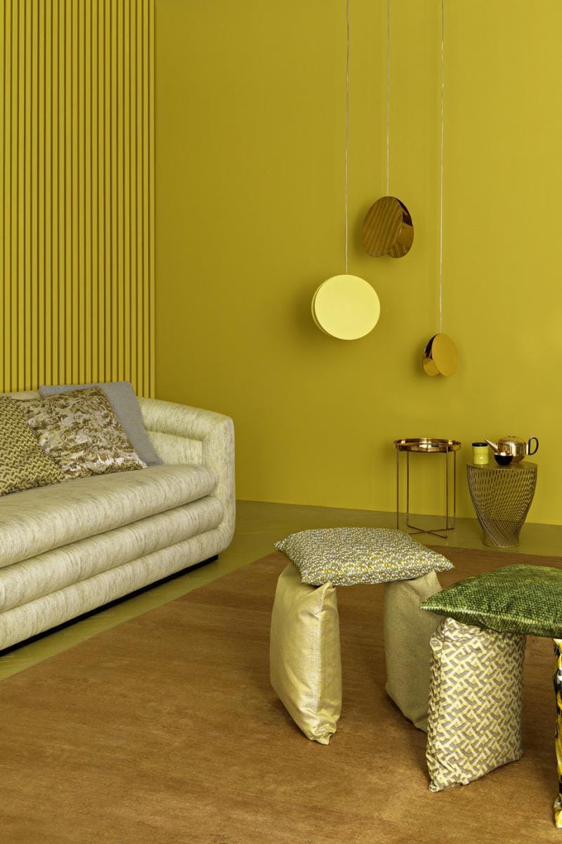 NIRVANA Jacquard fire retardant Trevira® CS fabric By Rubelli