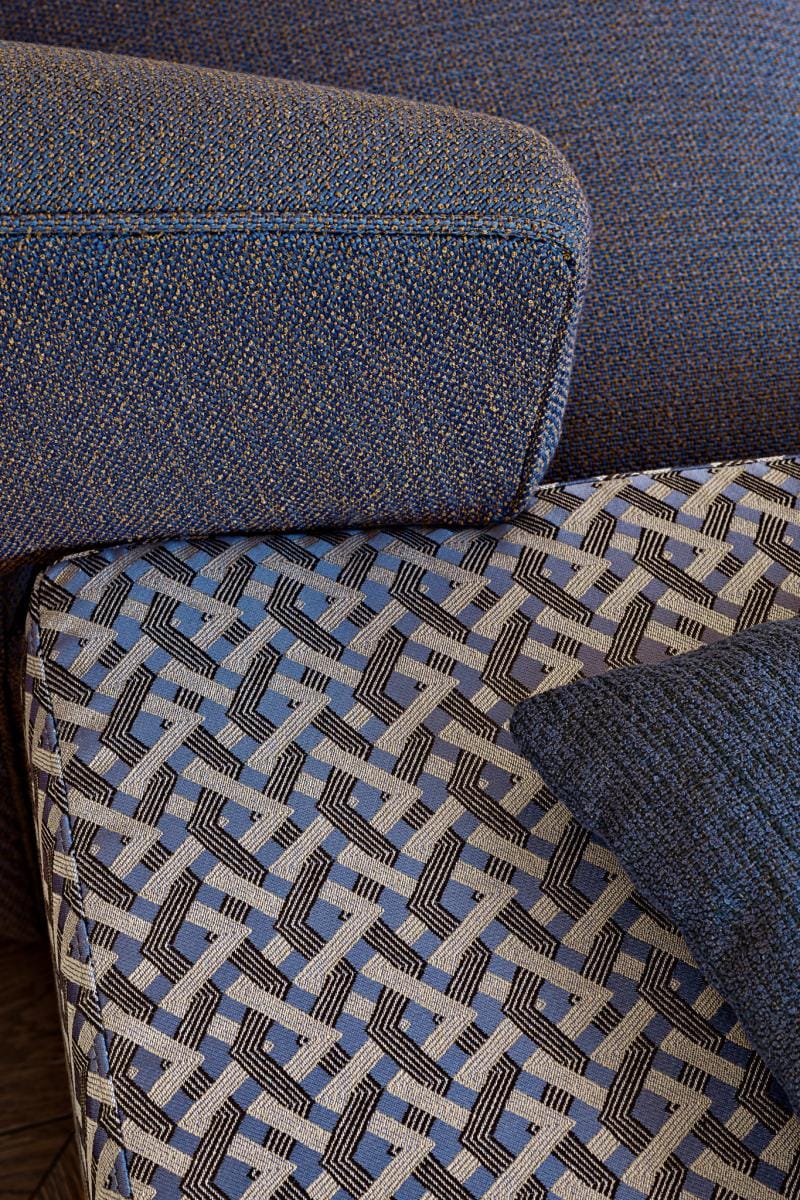 NIRVANA Jacquard fire retardant Trevira® CS fabric By Rubelli