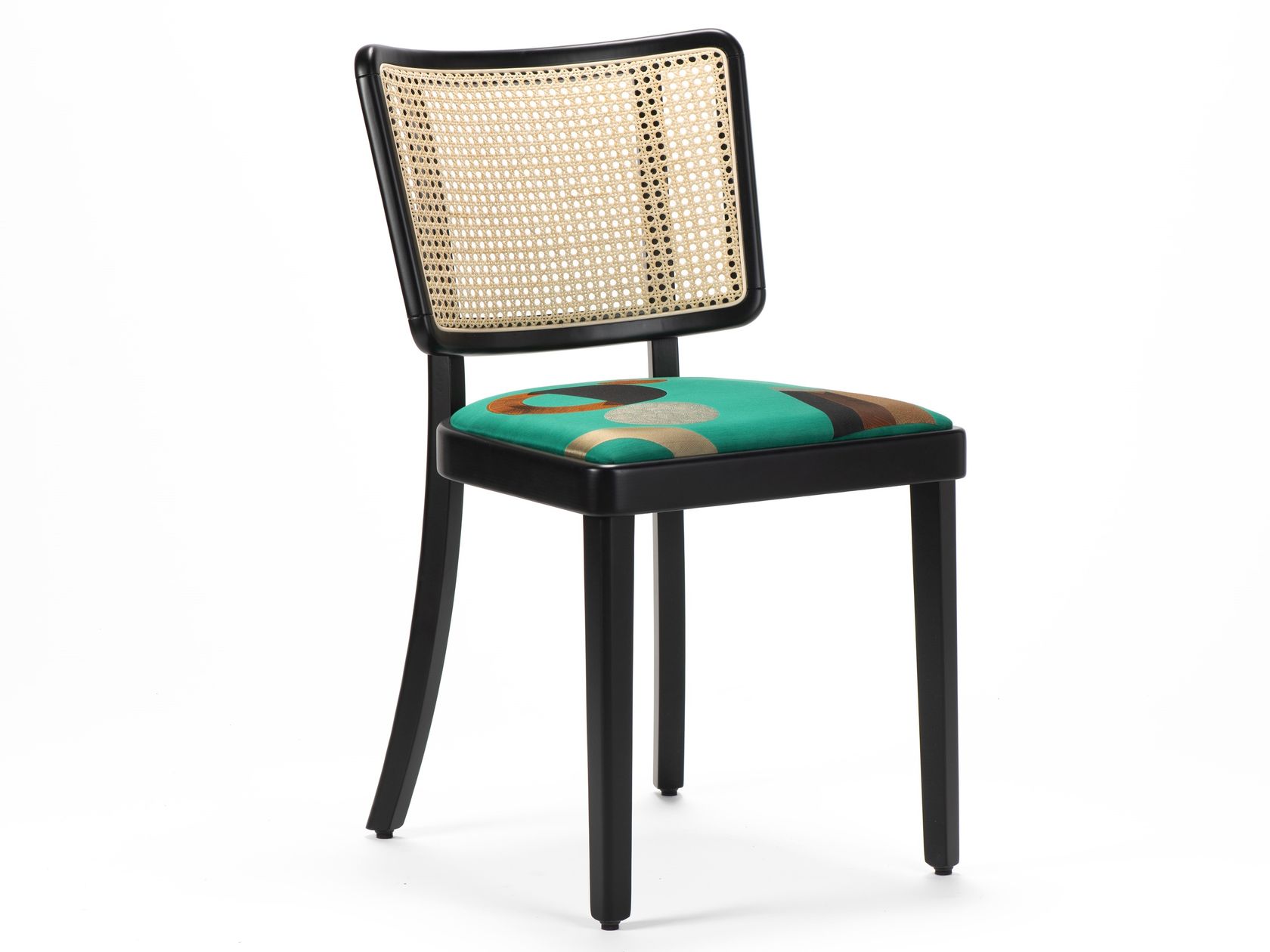 Vienna straw and bent wood chair SÖLDEN By Wiener GTV Design