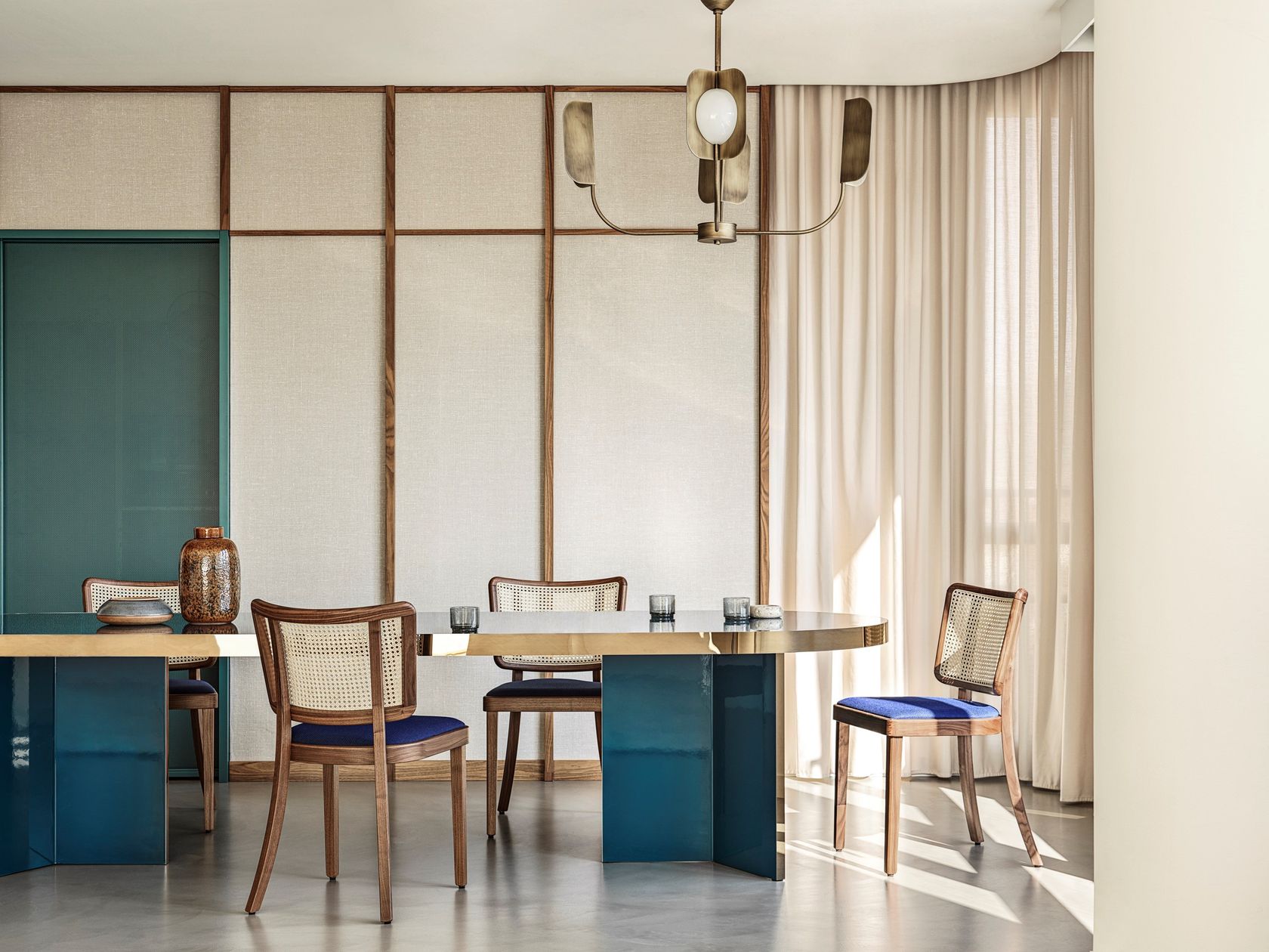 Vienna straw and bent wood chair SÖLDEN By Wiener GTV Design