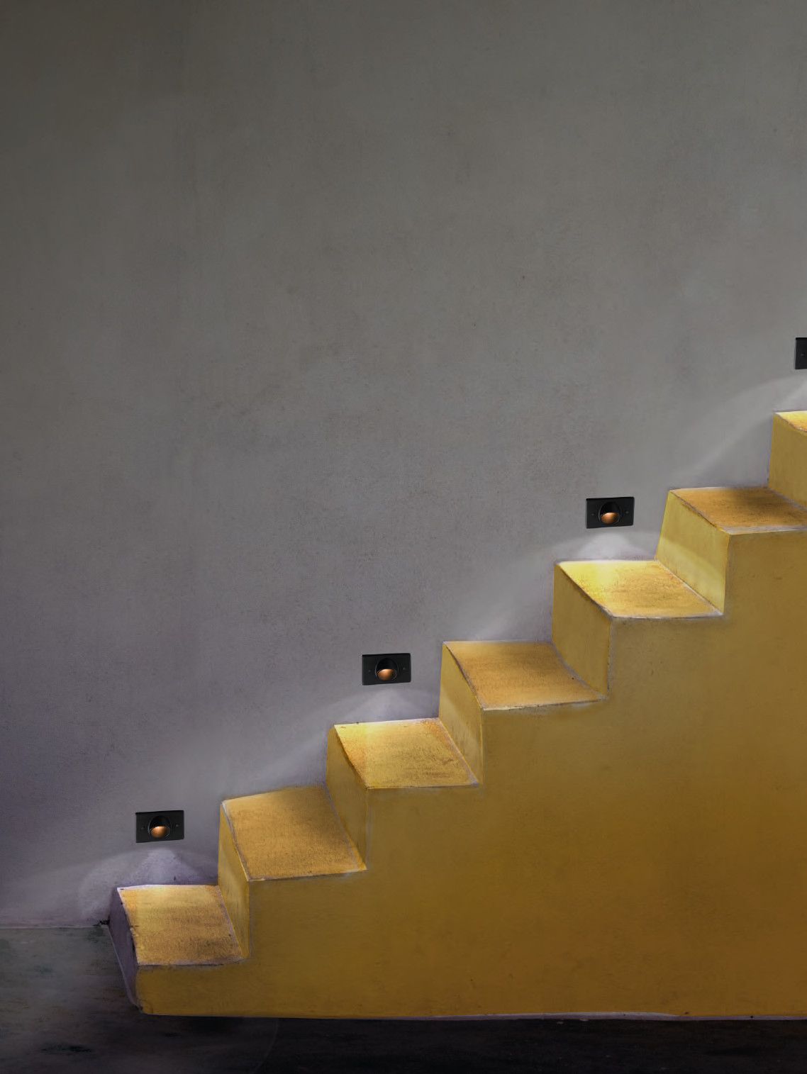 Segnapasso a LED in ceramica SAMBA S2 By Aldo Bernardi