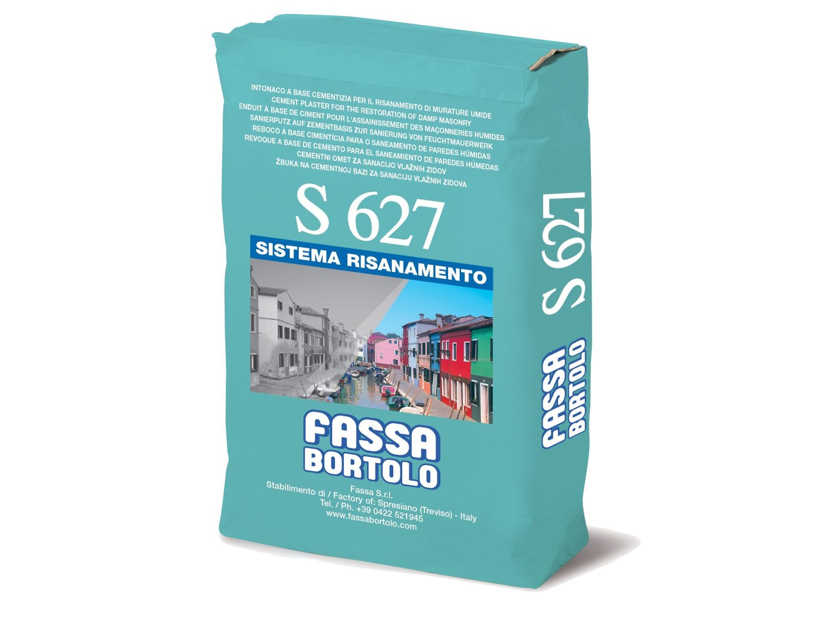 Intonaco macroporoso per il risanamento di murature umide S 627 - FASSA ...