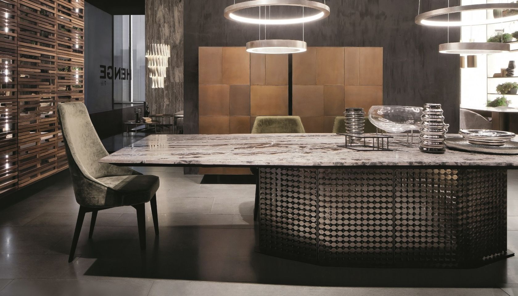 S-PENNY Rectangular steel table By Henge | design Massimo Castagna
