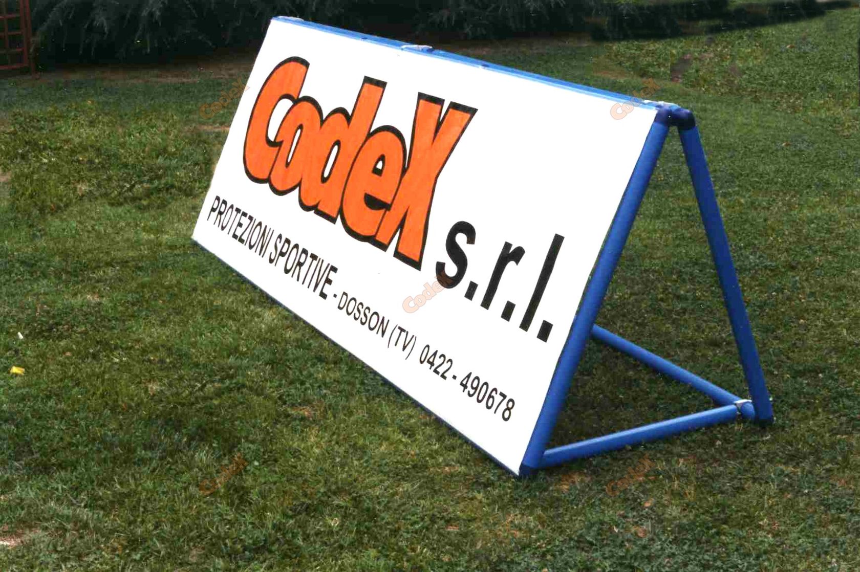 Panneau publicitaire SAFETY TAB By Codex