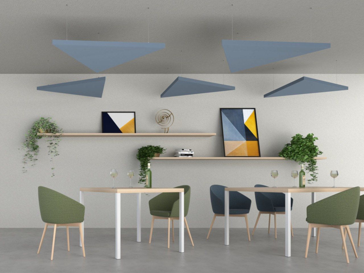 SAIL Hanging acoustic panel By Caruso Acoustic