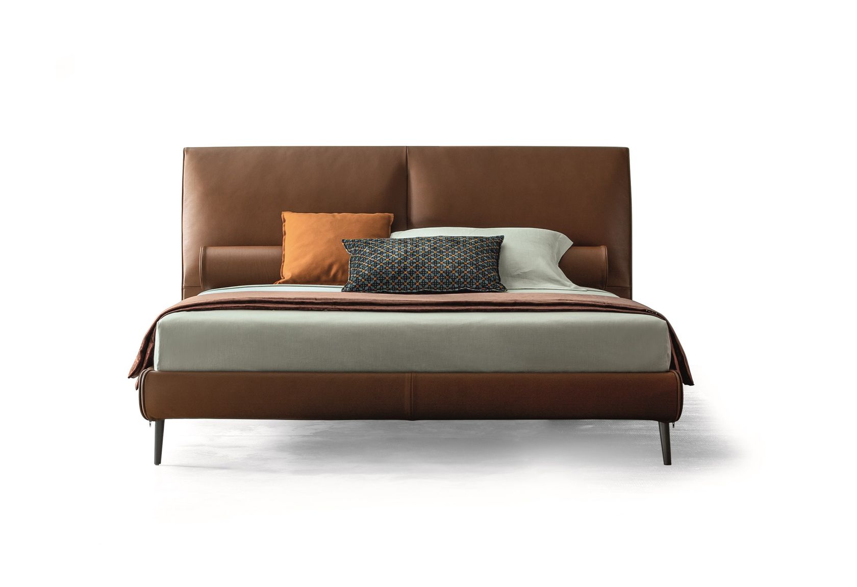 SAIL Double bed with upholstered headboard By Twils | design Palomba ...