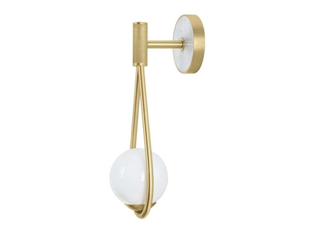 Direct light brass wall lamp SAINT MORITZ By FRATO