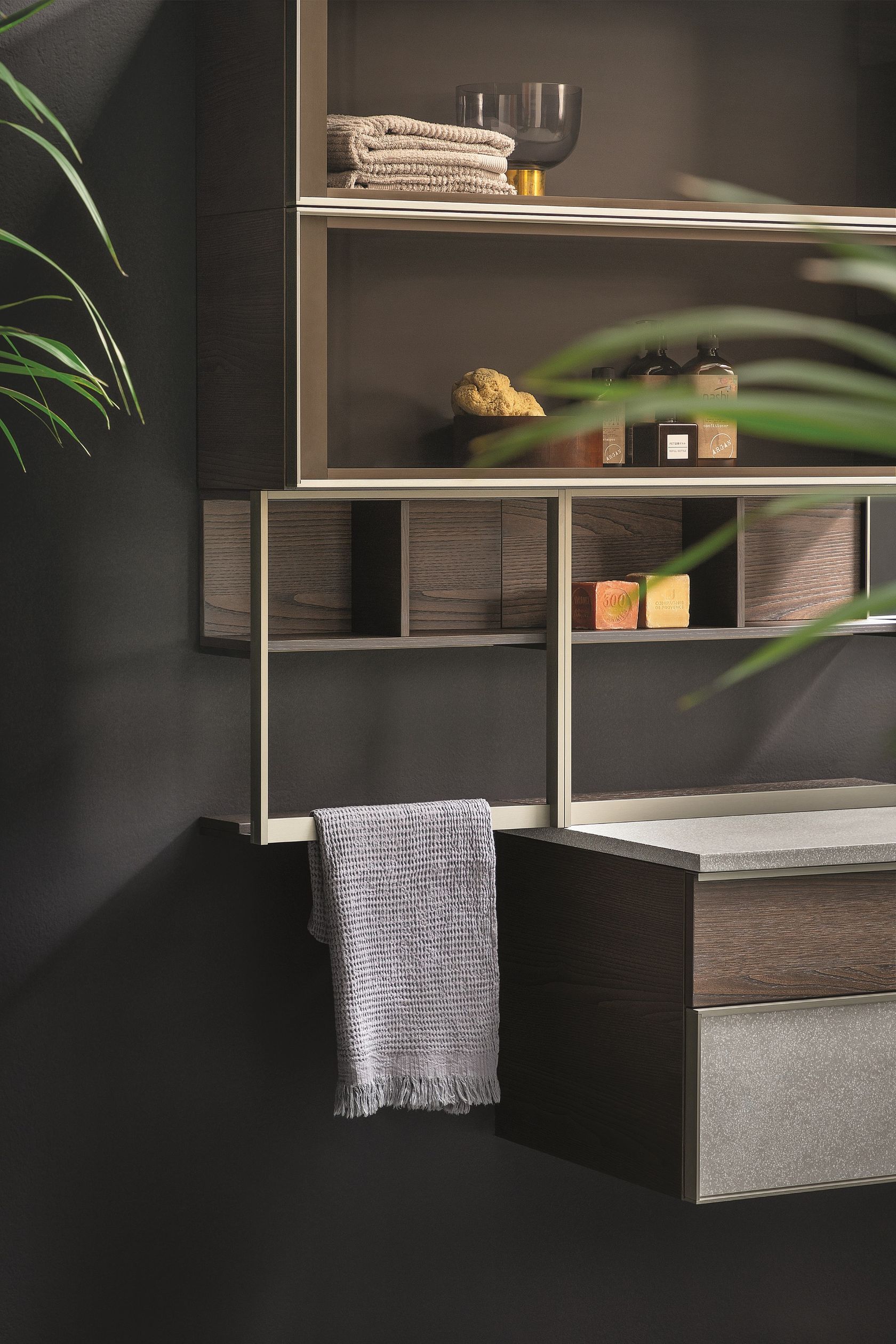 SAN MARCO Quari Collection vanity unit wall-mounted By NOVELLO design ...