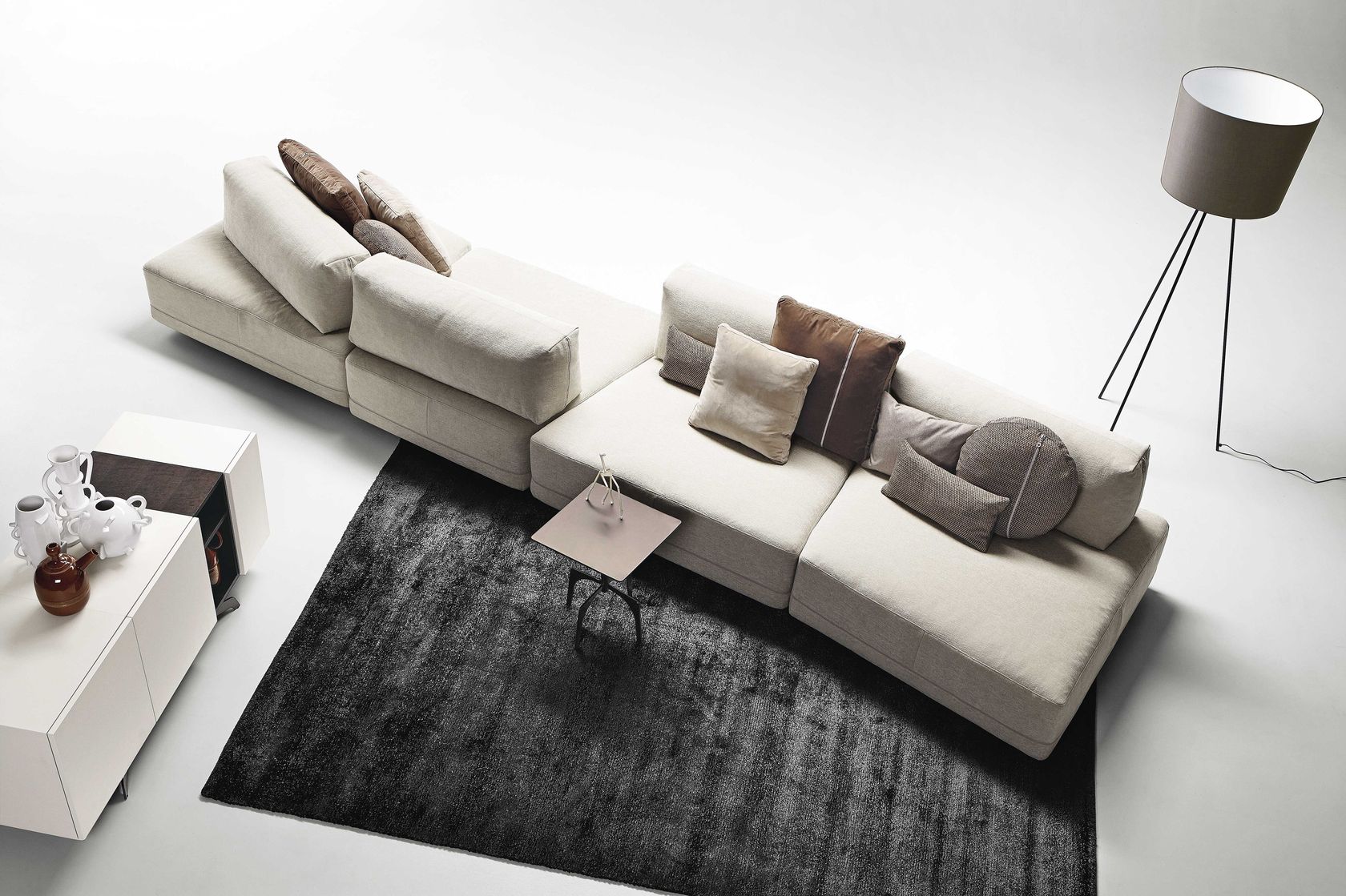 SANDERS Divano modulare in tessuto By Ditre Italia | design Stefano ...