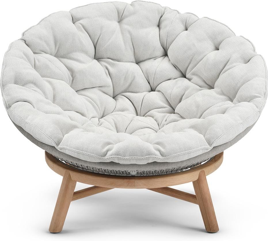 SANDUA Fabric garden armchair By MANUTTI | design Robin Hapelt