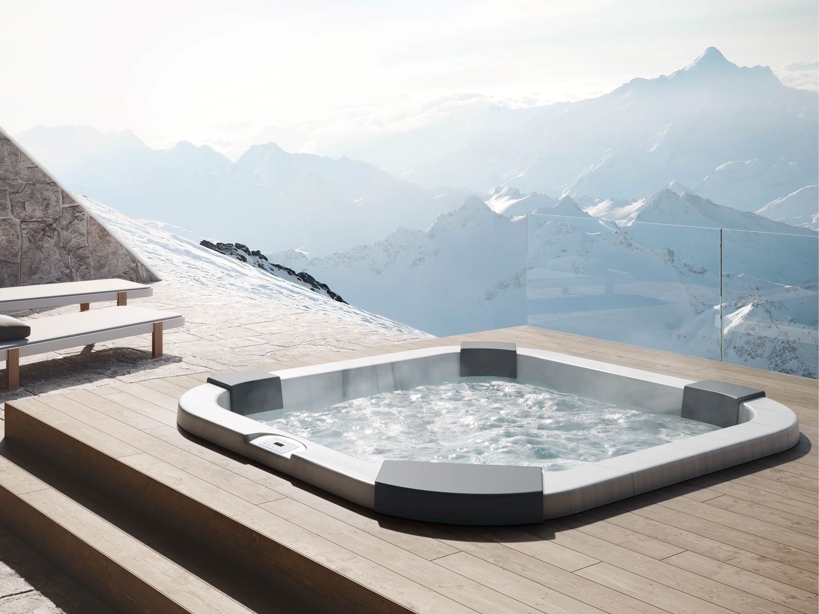 Square Hot tubs | Archiproducts