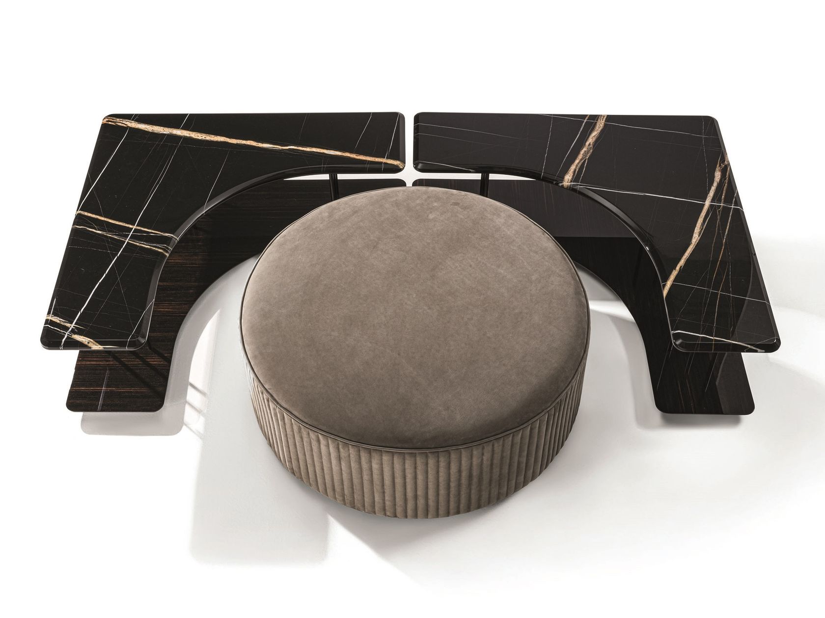 茶几 SATURN By Longhi 设计师Giuseppe Viganò