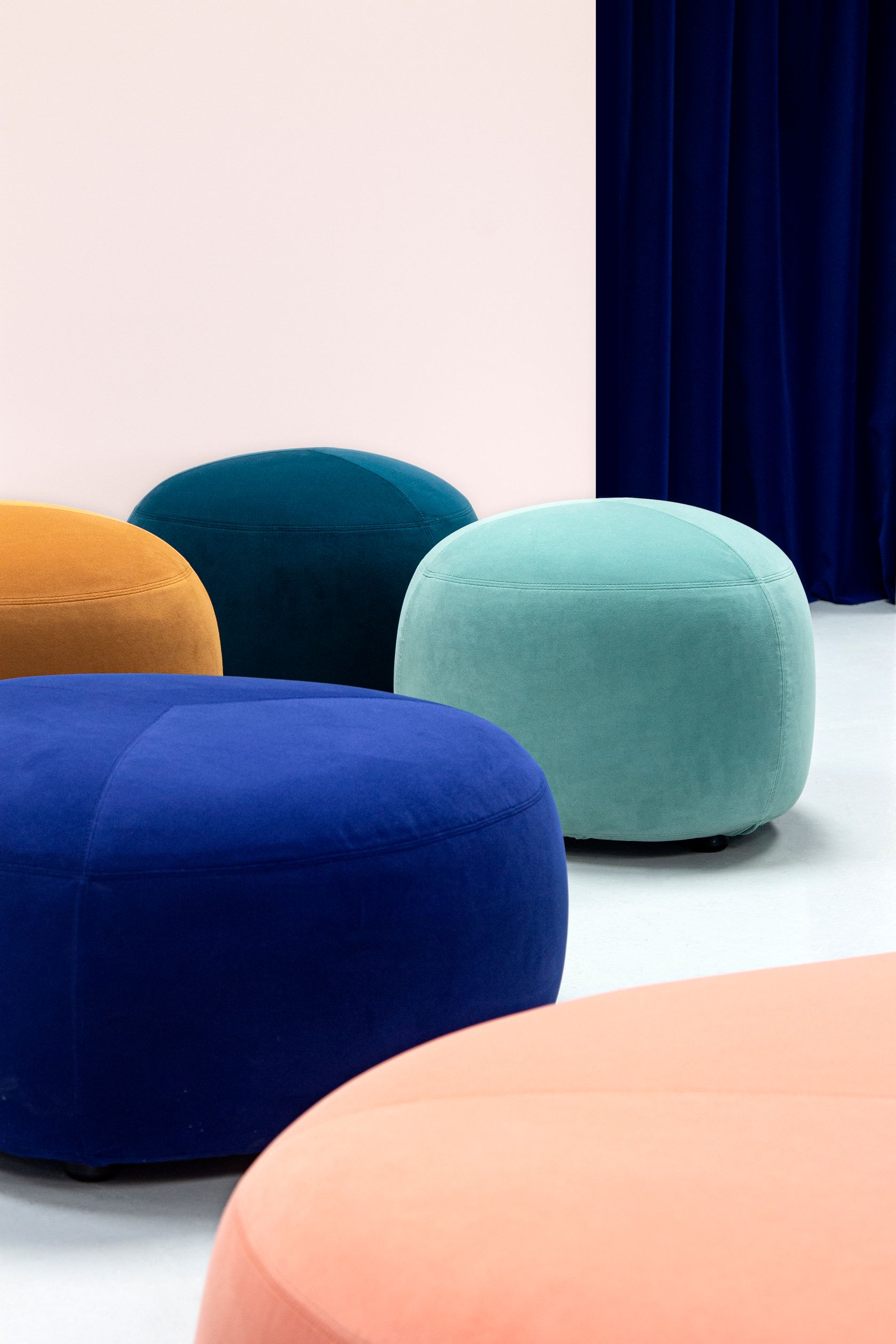 Short pile velvet upholstery fabric SAVOY By Gabriel