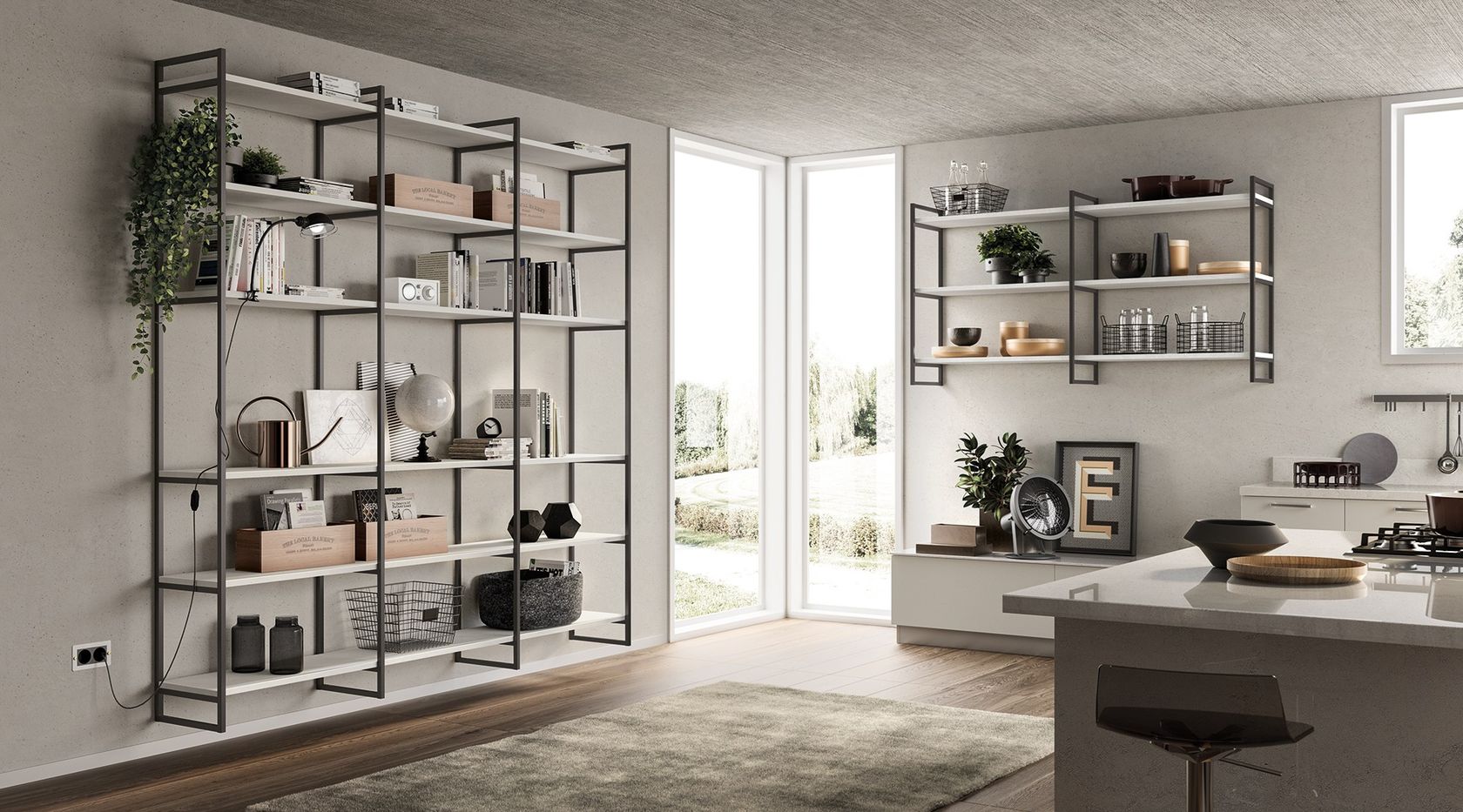 Fitted kitchen SAX By Scavolini