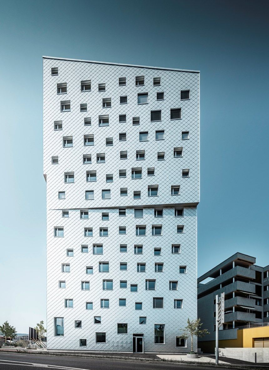 SCAGLIA 44 Aluminium roof shingle By PREFA ITALIA