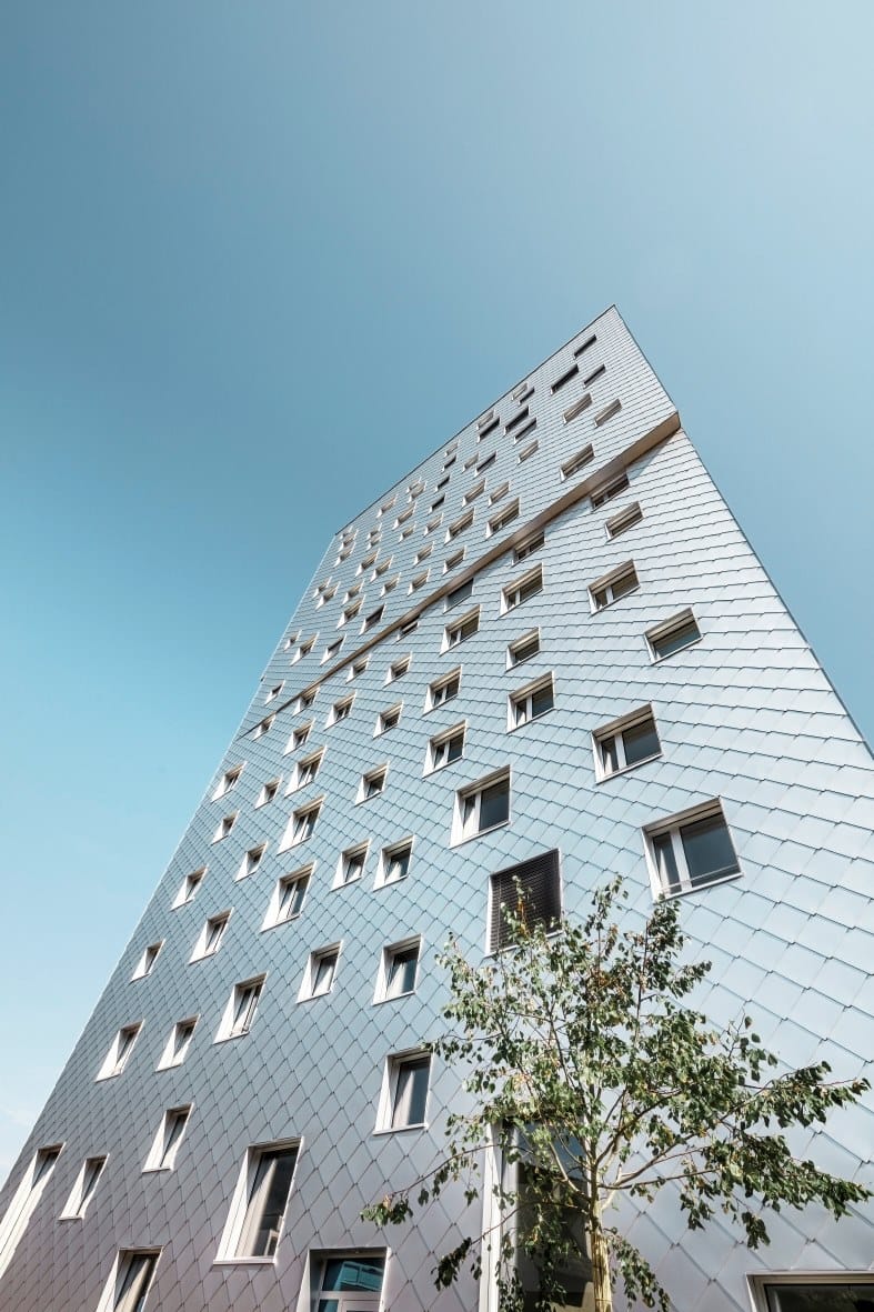 SCAGLIA 44 Aluminium roof shingle By PREFA ITALIA