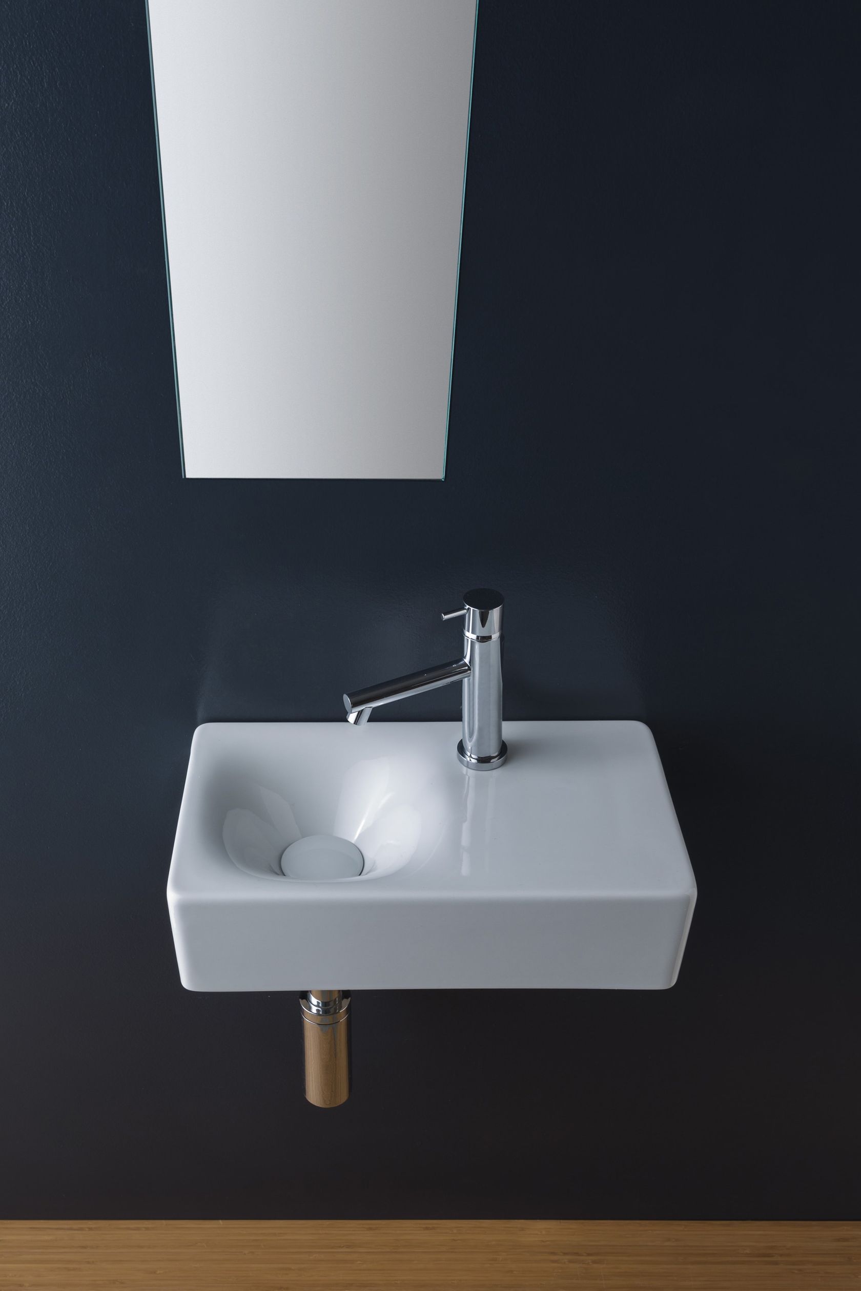 MINI CUBE | Rectangular handrinse basin Cube Collection By Scarabeo ...