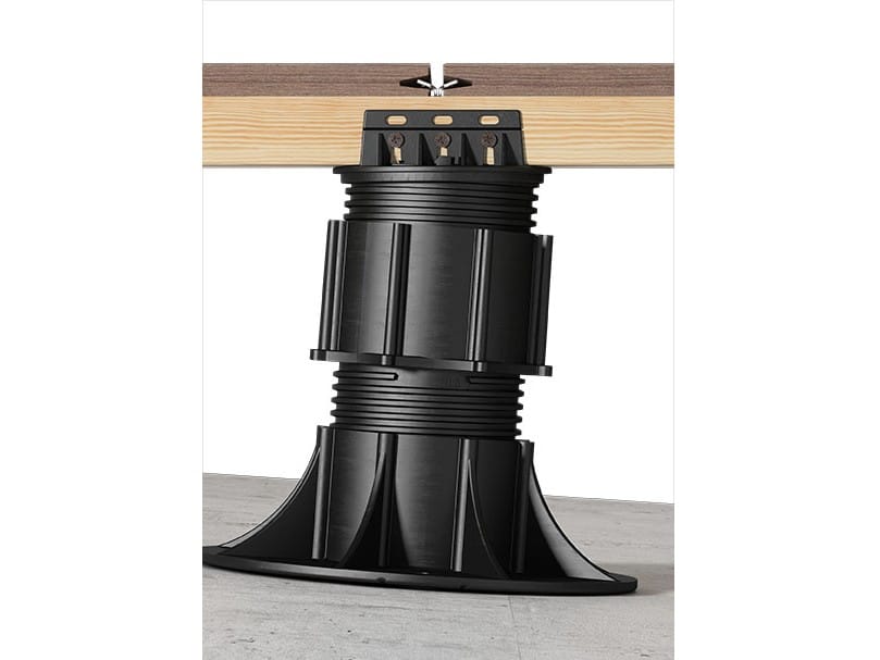 “SE” support system for any joist type Raised flooring By ETERNO IVICA