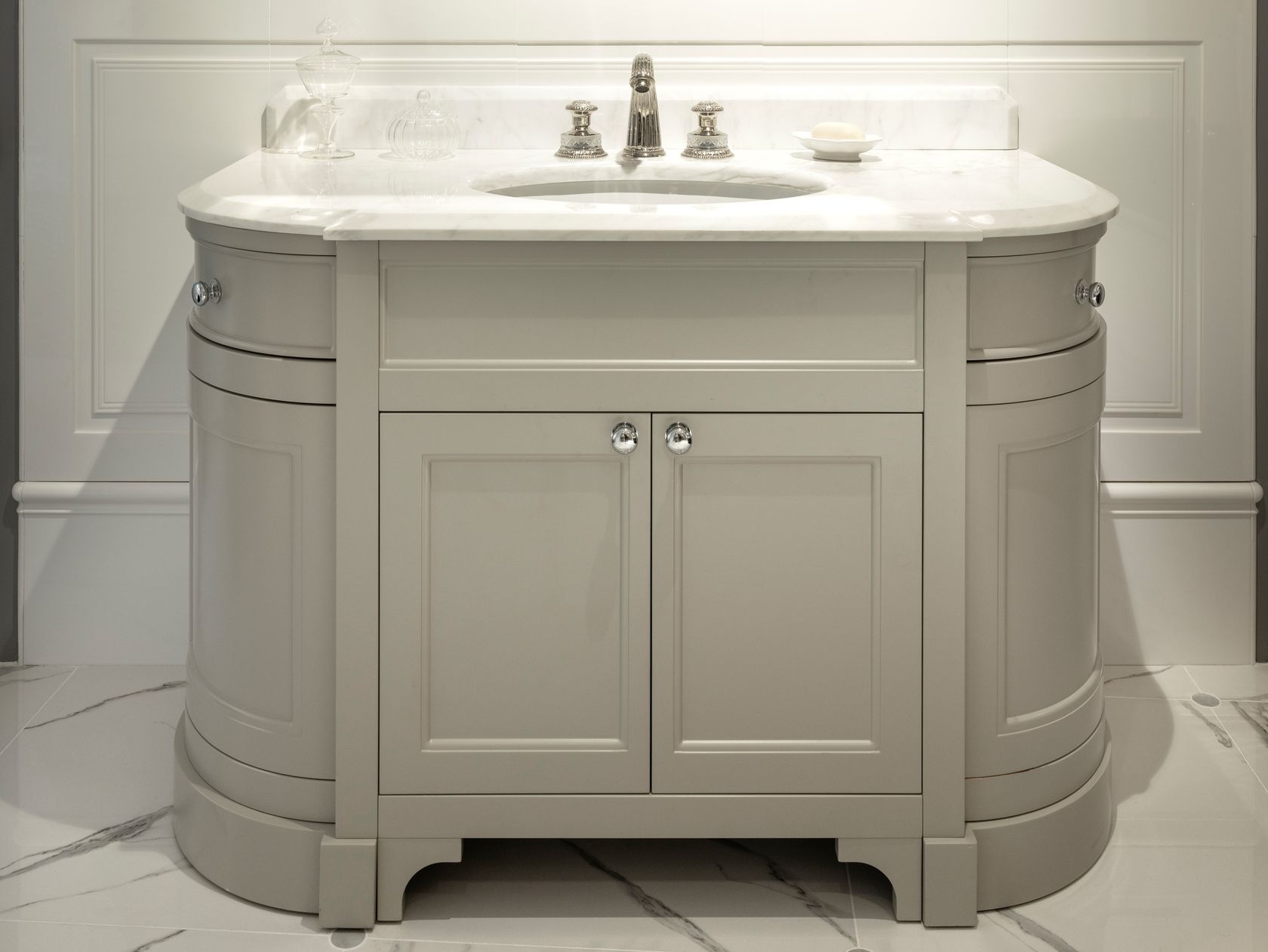 Single vanity unit with drawers SEASON By Devon&Devon