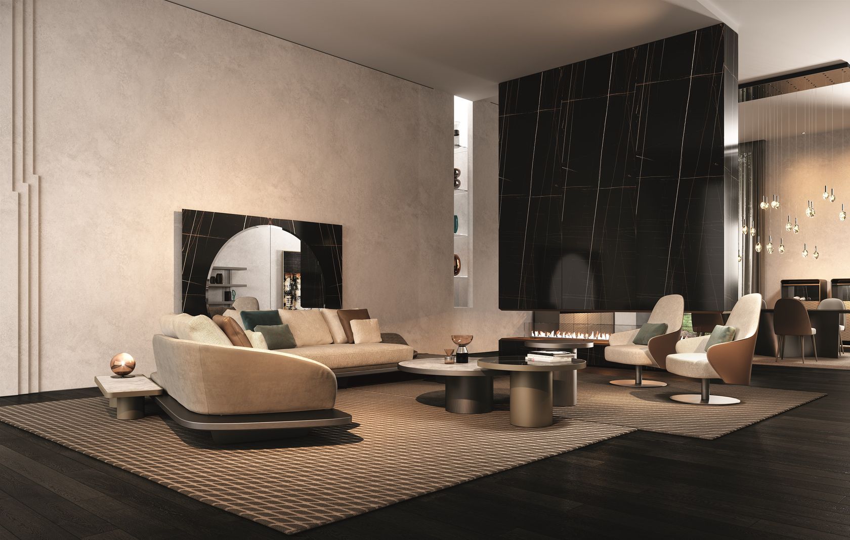 PININFARINA HOME DESIGN Divano in pelle con chaise longue By Reflex ...