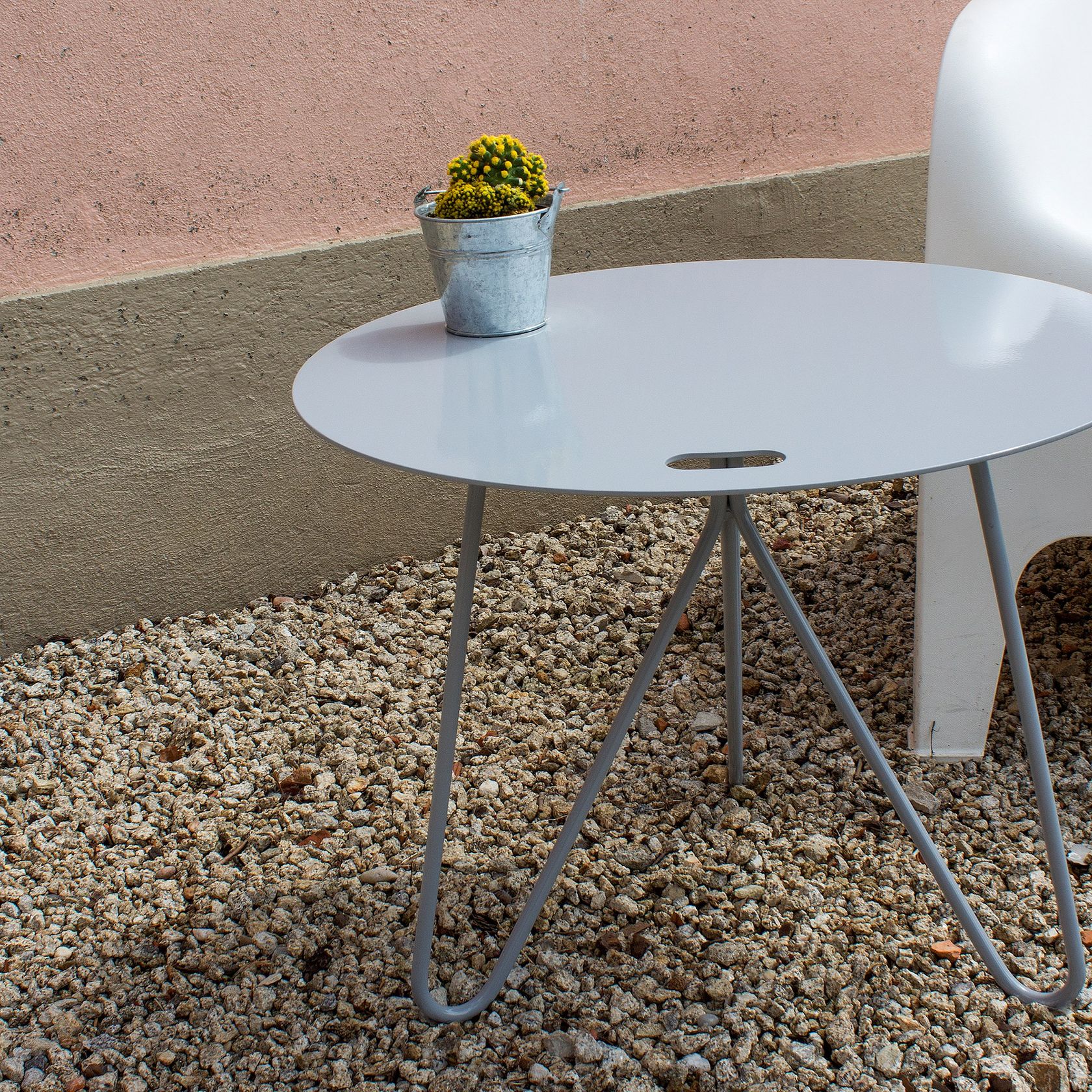 Runder Couchtisch aus Stahl SEIS Kollektion Ím-par By Galula Design ...