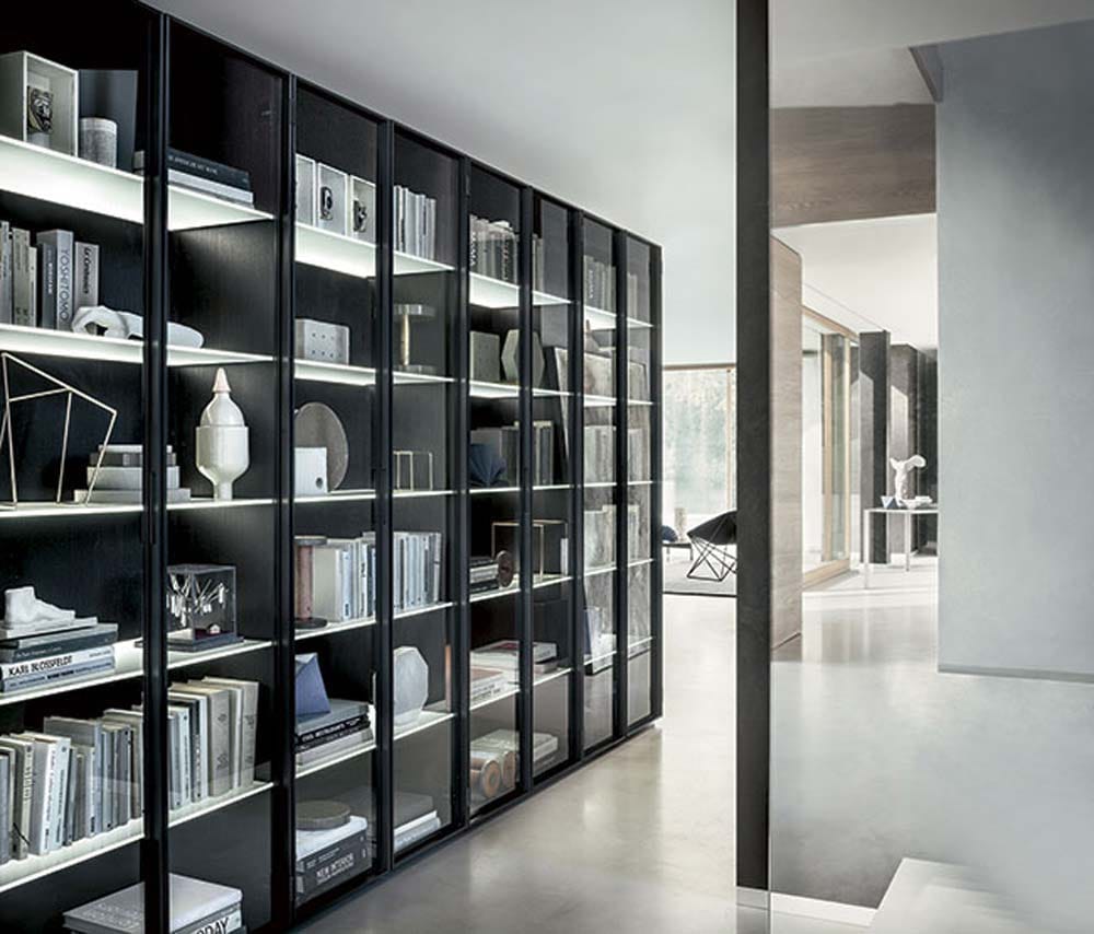 SELECTA Sectional modular custom bookcase By Lema