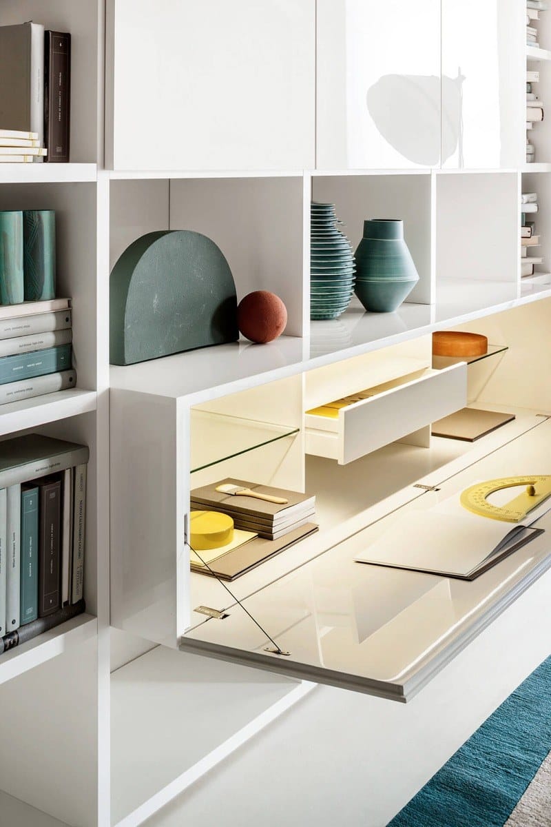 SELECTA | Storage wall Selecta Collection By Lema