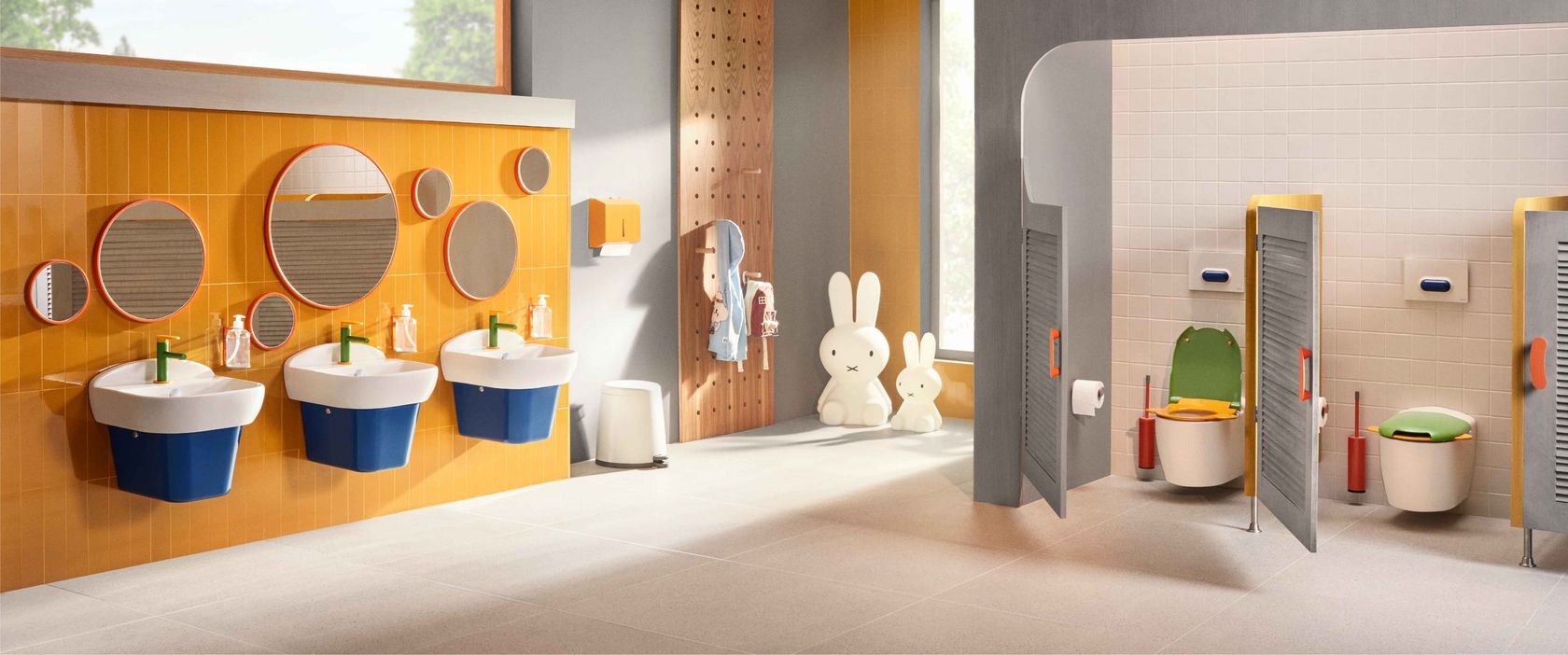 SENTO KIDS Wall-hung ceramic toilet for children By VitrA Bathrooms ...