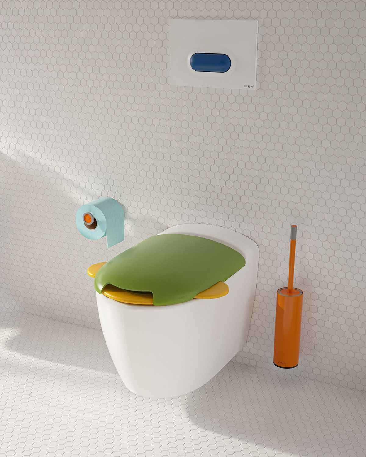 SENTO KIDS WC suspendu en céramique pour enfants By VitrA Bathrooms ...
