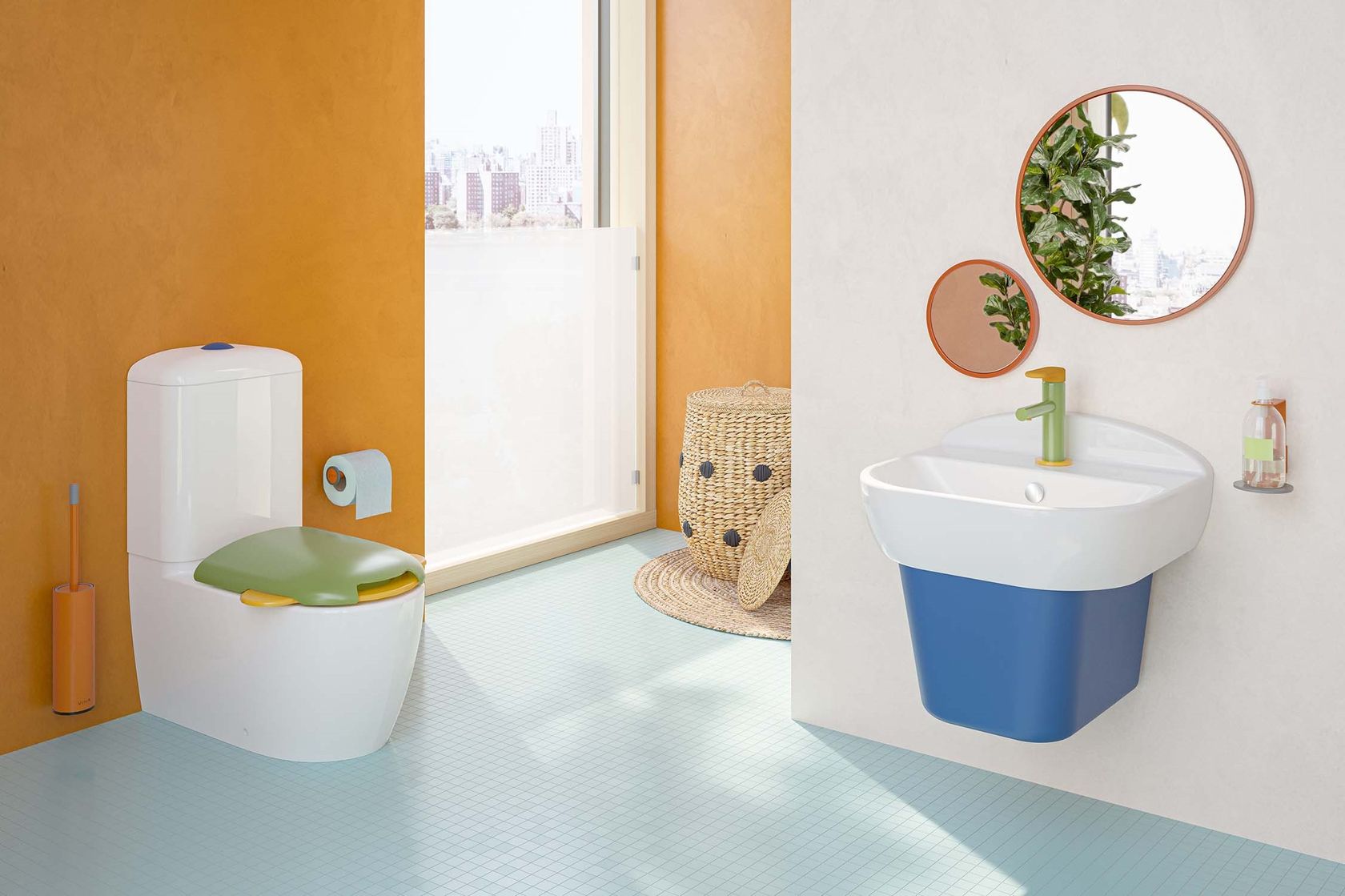 SENTO KIDS Ceramic washbasin for children By VitrA Bathrooms | design ...