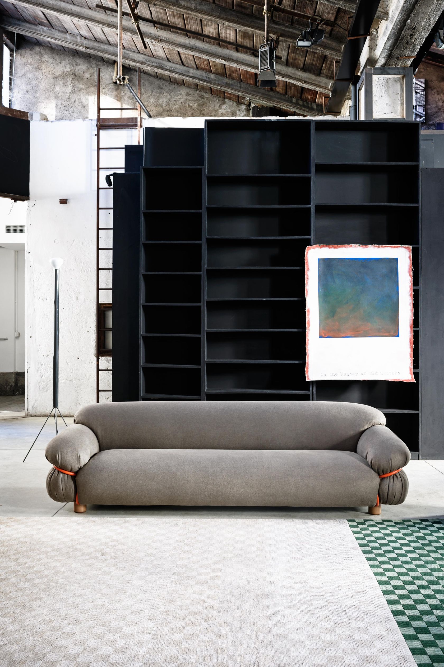 SESANN 3 seater fabric sofa By Tacchini