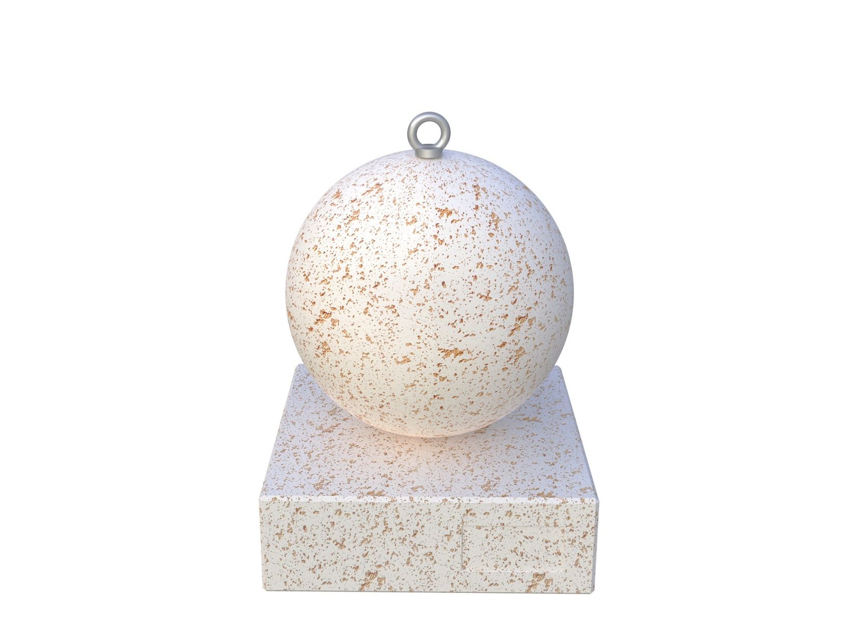 Concrete sphere bollard SFERICO By Lazzari