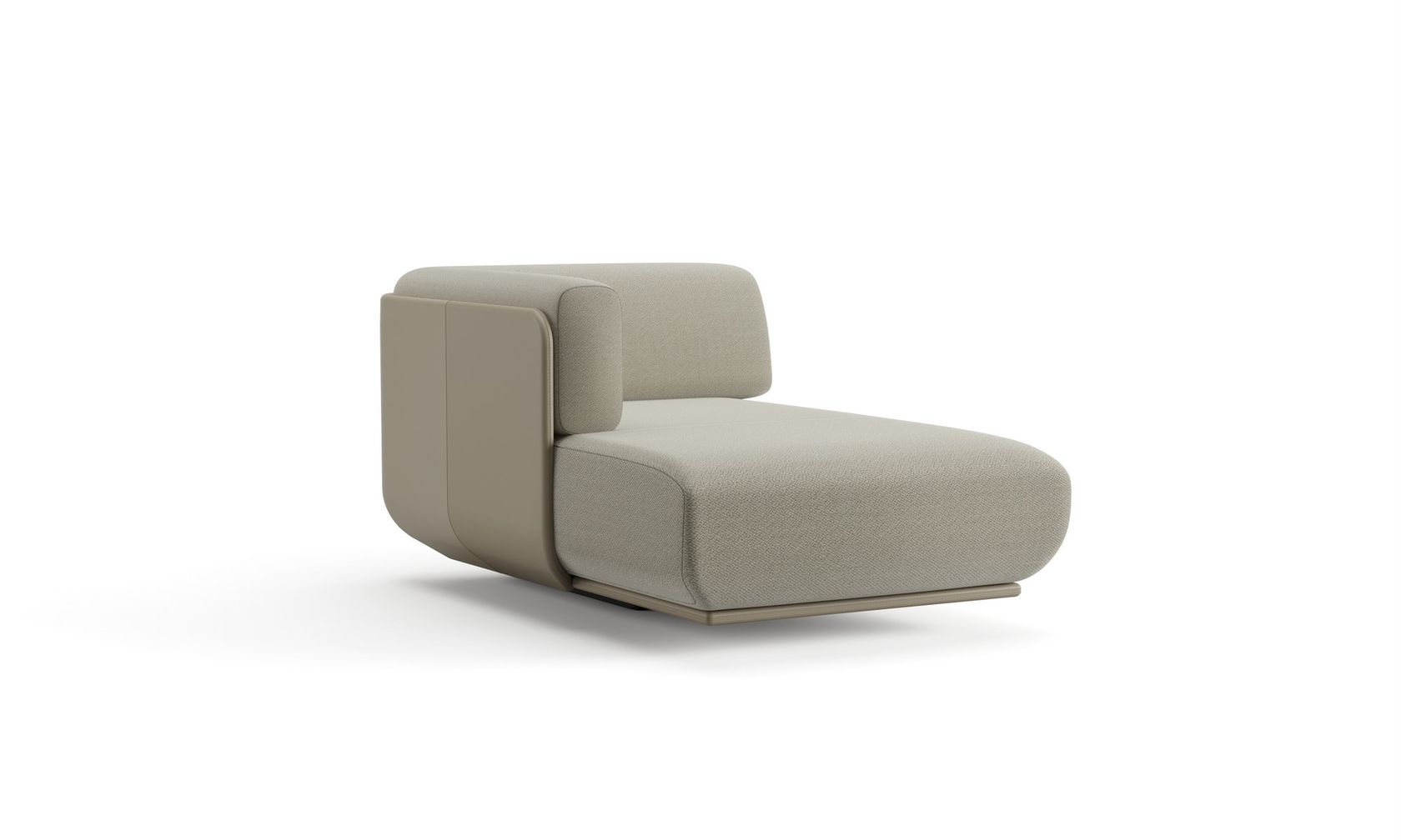 SHAAL | Sofa with chaise longue By Arper design Doshi Levien