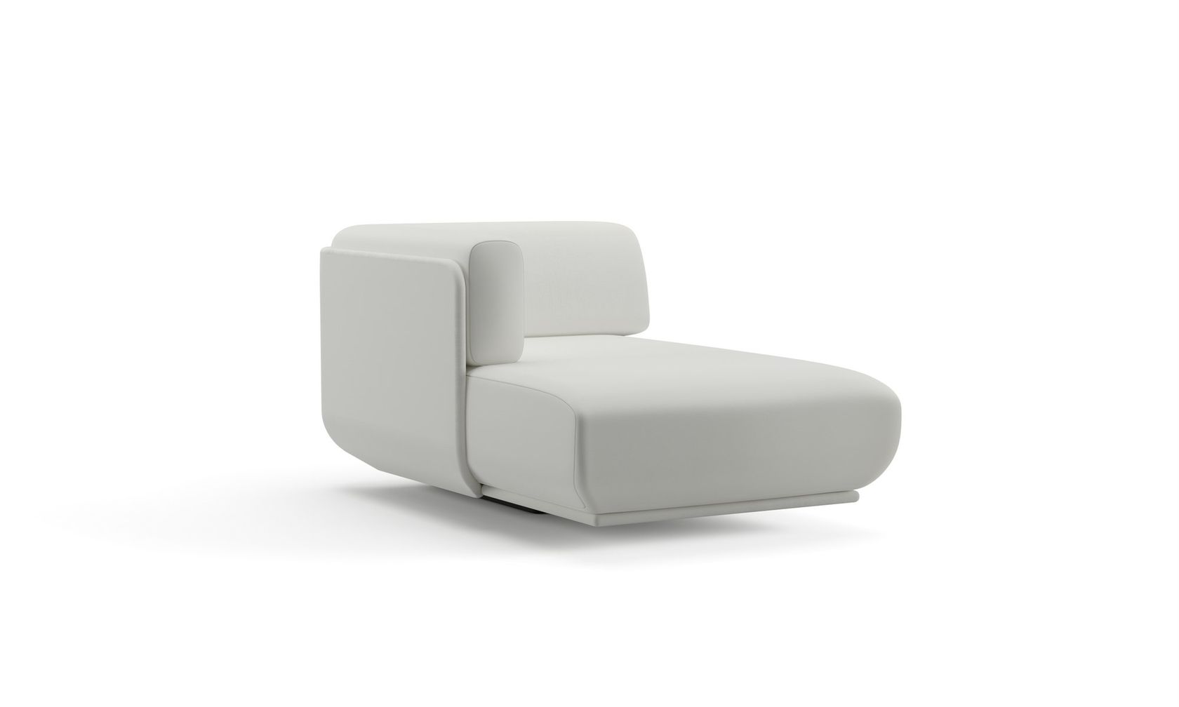 SHAAL | Sofa with chaise longue By Arper design Doshi Levien