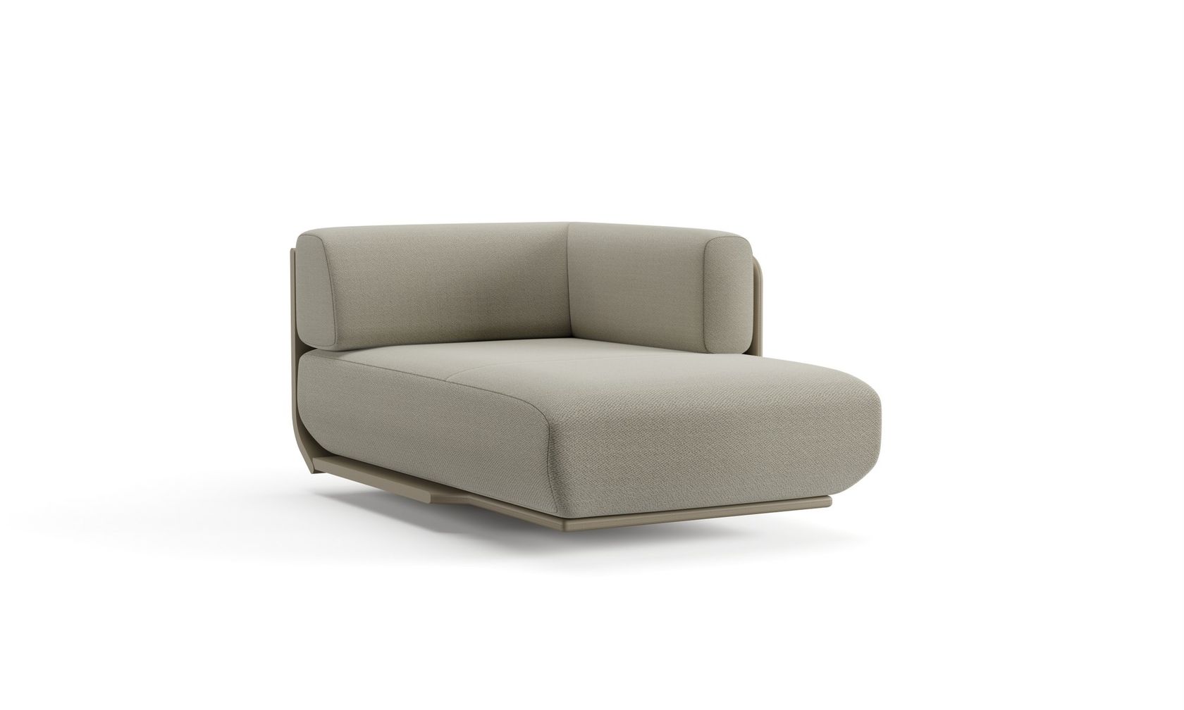 SHAAL | Sofa with chaise longue By Arper design Doshi Levien